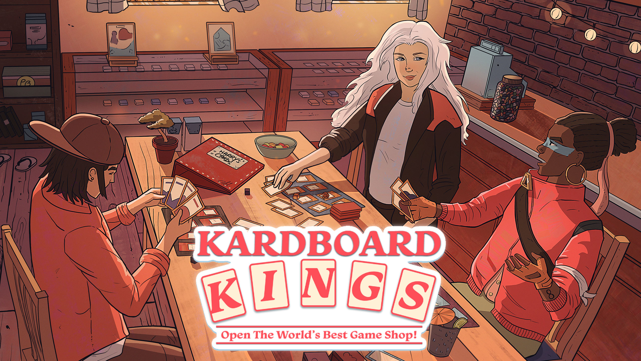 Download Video Game Kardboard Kings: Card Shop Simulator HD Wallpaper