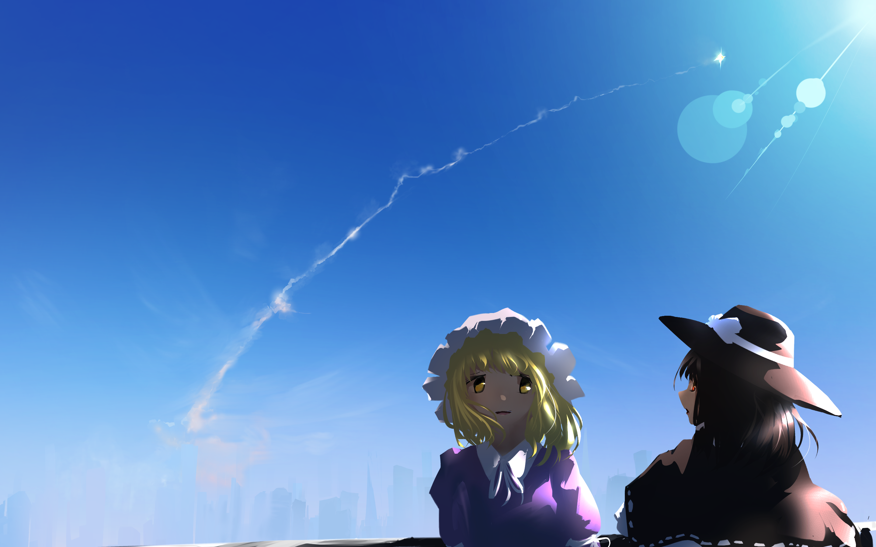 Download Renko Usami Maribel Hearn Anime Touhou HD Wallpaper