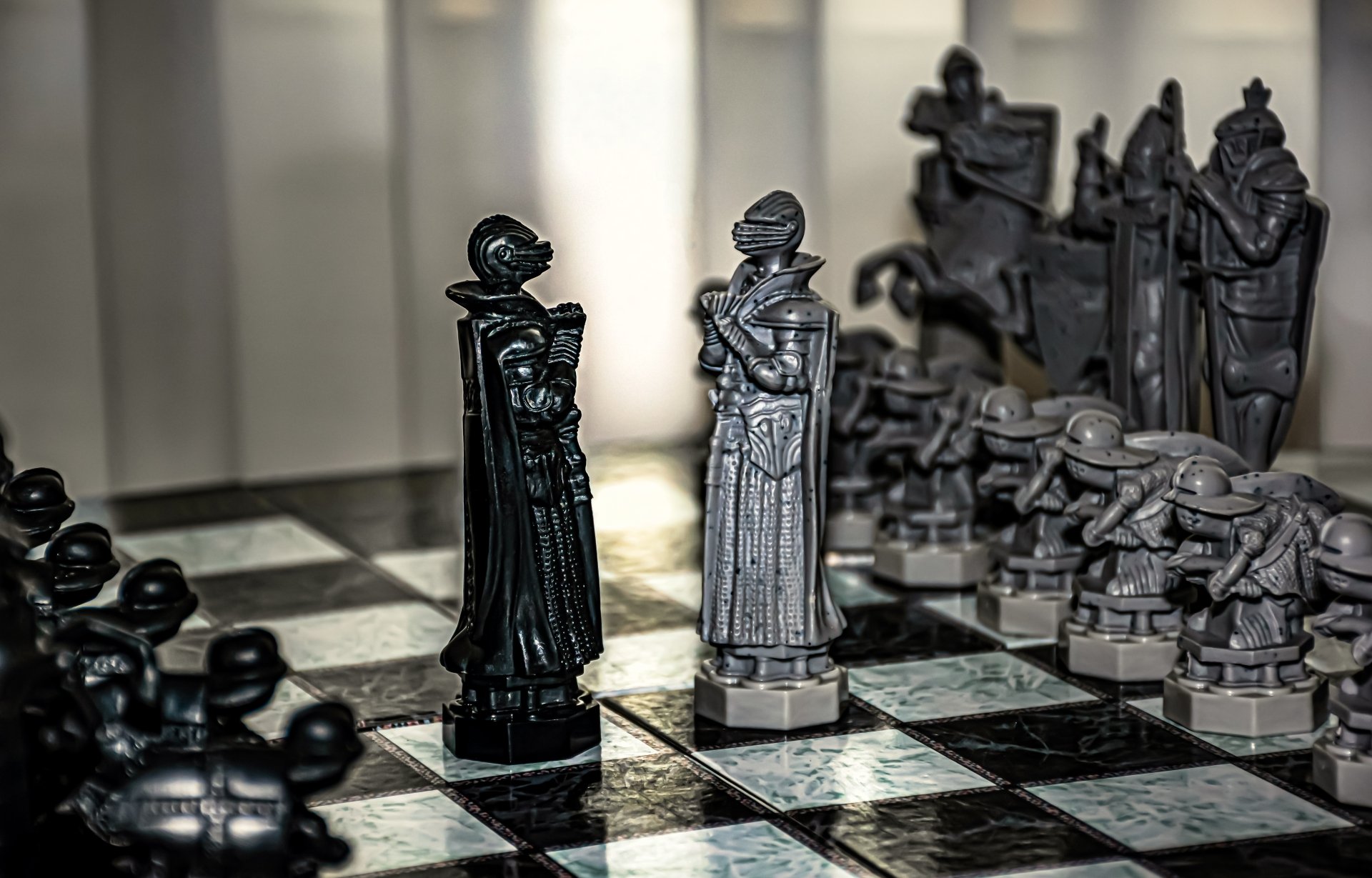 Download Man Made Chess 4k Ultra HD Wallpaper
