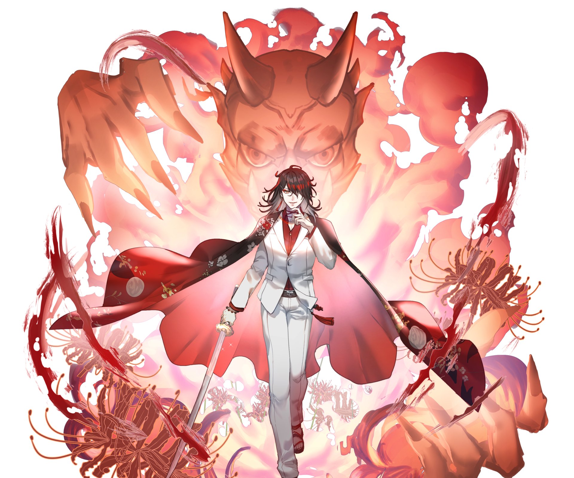 Download Luxiem Nijisanji Vox Akuma Anime Virtual Youtuber HD Wallpaper