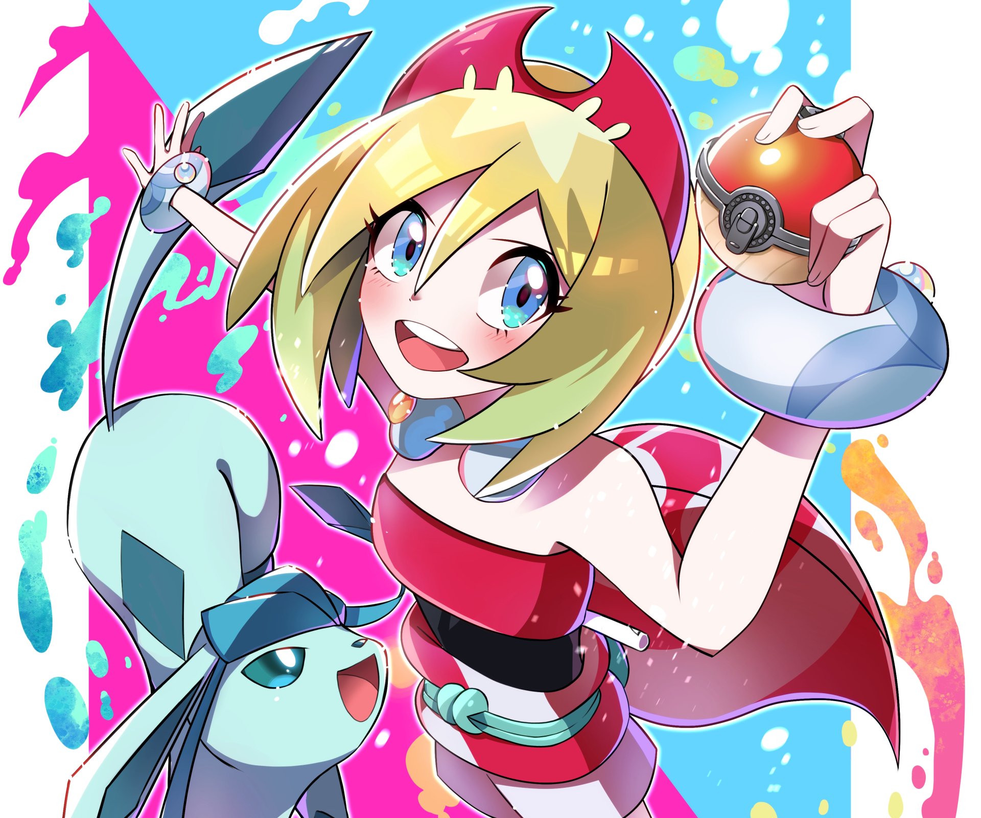 Download Irida (Pokémon) Glaceon (Pokémon) Video Game Pokémon Legends ...