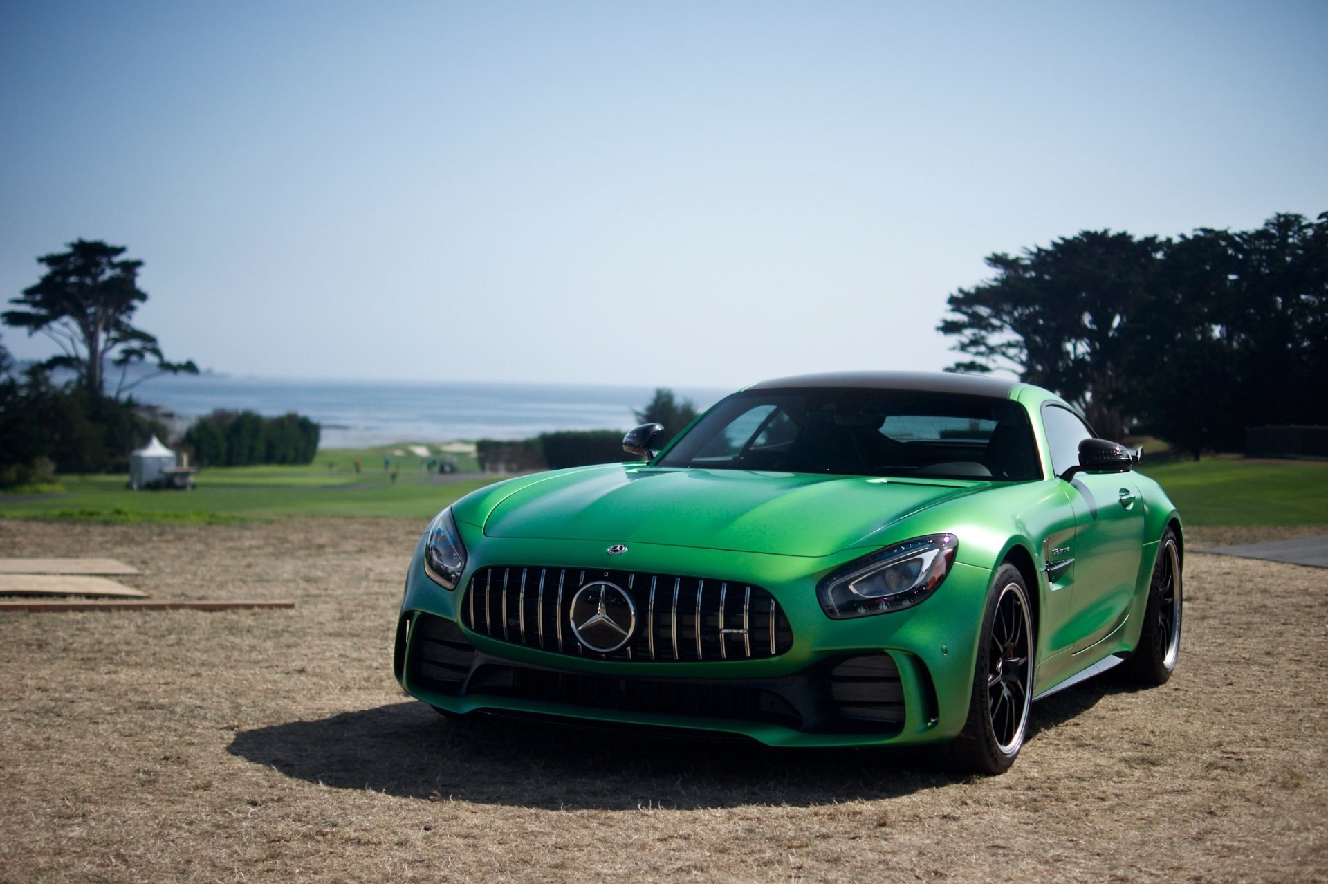 Download Vehicle Mercedes-AMG GT R HD Wallpaper