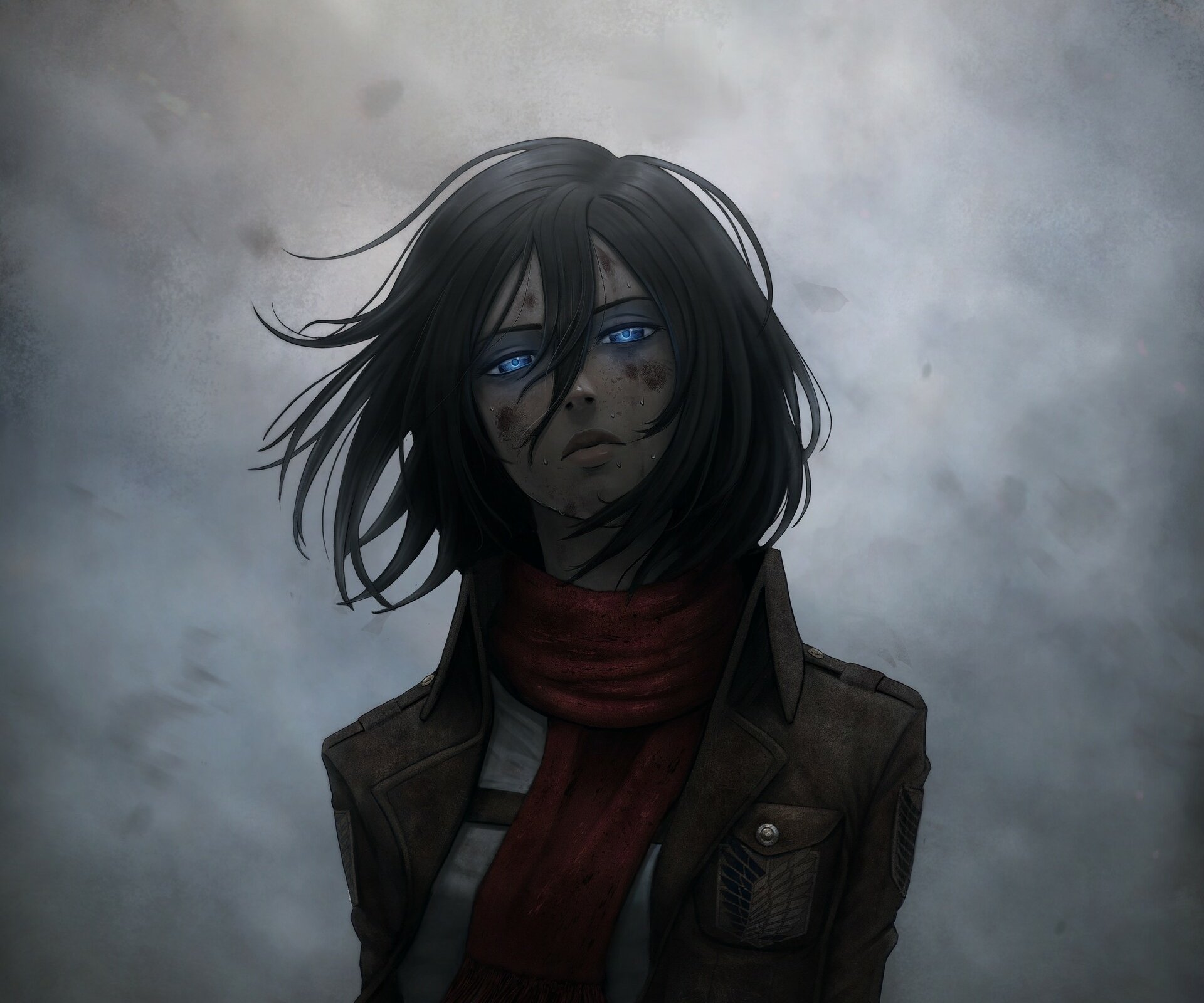 Mikasa Ackerman - Silent Vanguard (Attack on Titan HD Wallpaper ...