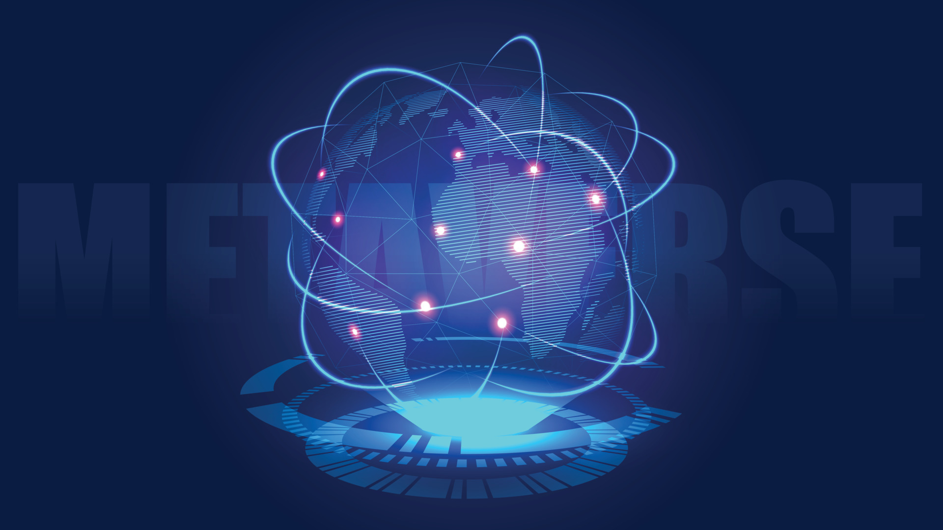 Download Technology Metaverse HD Wallpaper