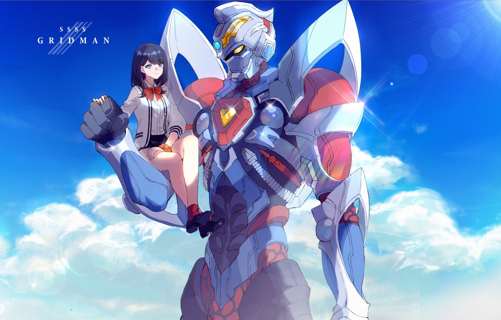 Download Rikka Takarada Anime SSSS.Gridman HD Wallpaper