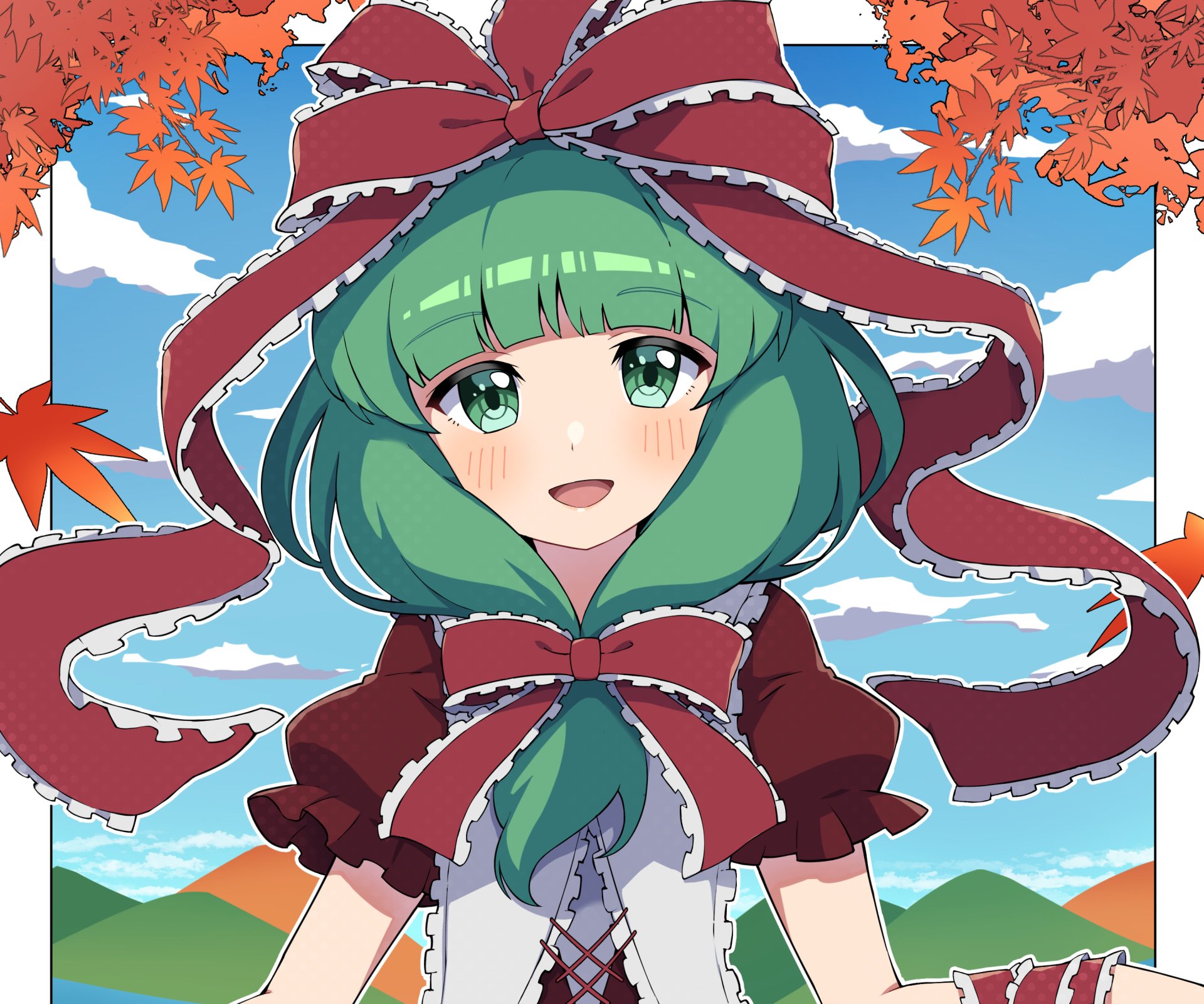 Download Hina Kagiyama Anime Touhou HD Wallpaper