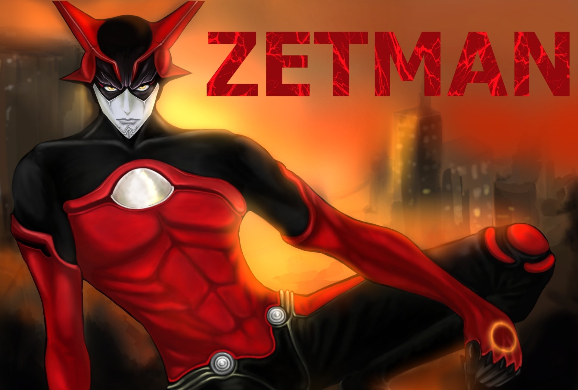 Download Jin Kanzaki Anime Zetman HD Wallpaper