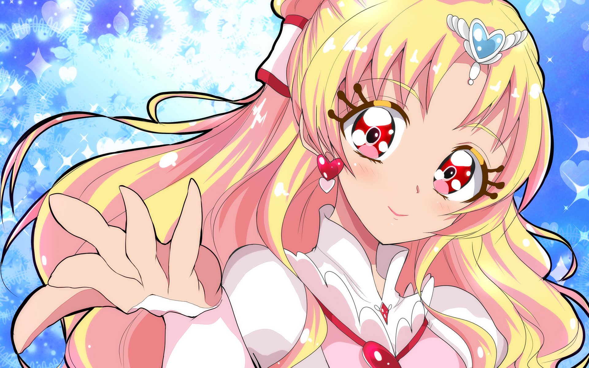 Anime Hug! Pretty Cure HD Wallpaper