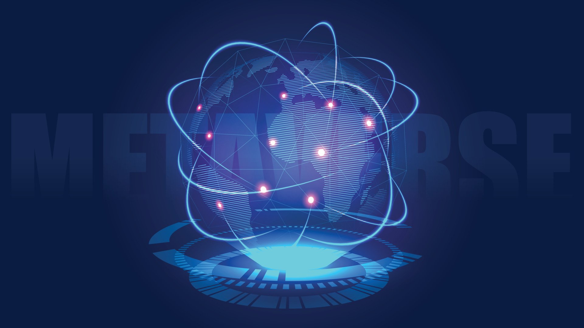 Download Technology Metaverse HD Wallpaper