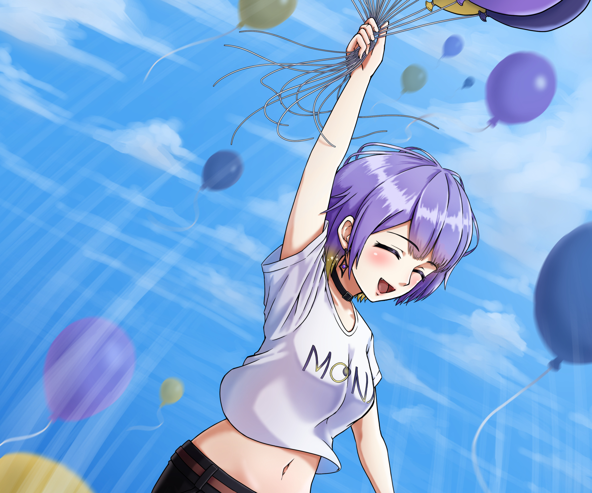 Download Hololive Moona Hoshinova Anime Virtual Youtuber HD Wallpaper ...