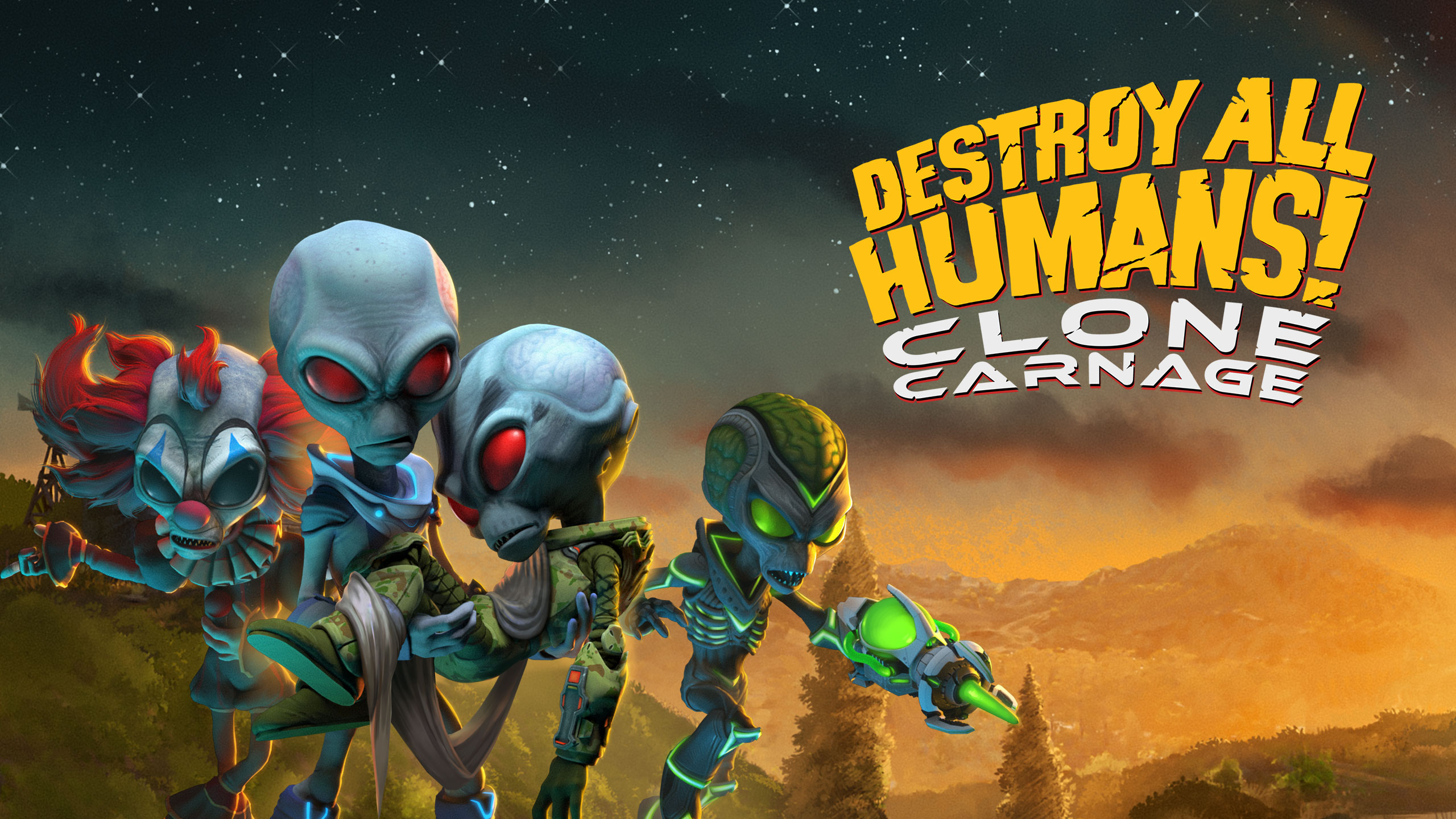 Destroy All Humans! Clone Carnage HD Wallpaper | Background Image ...