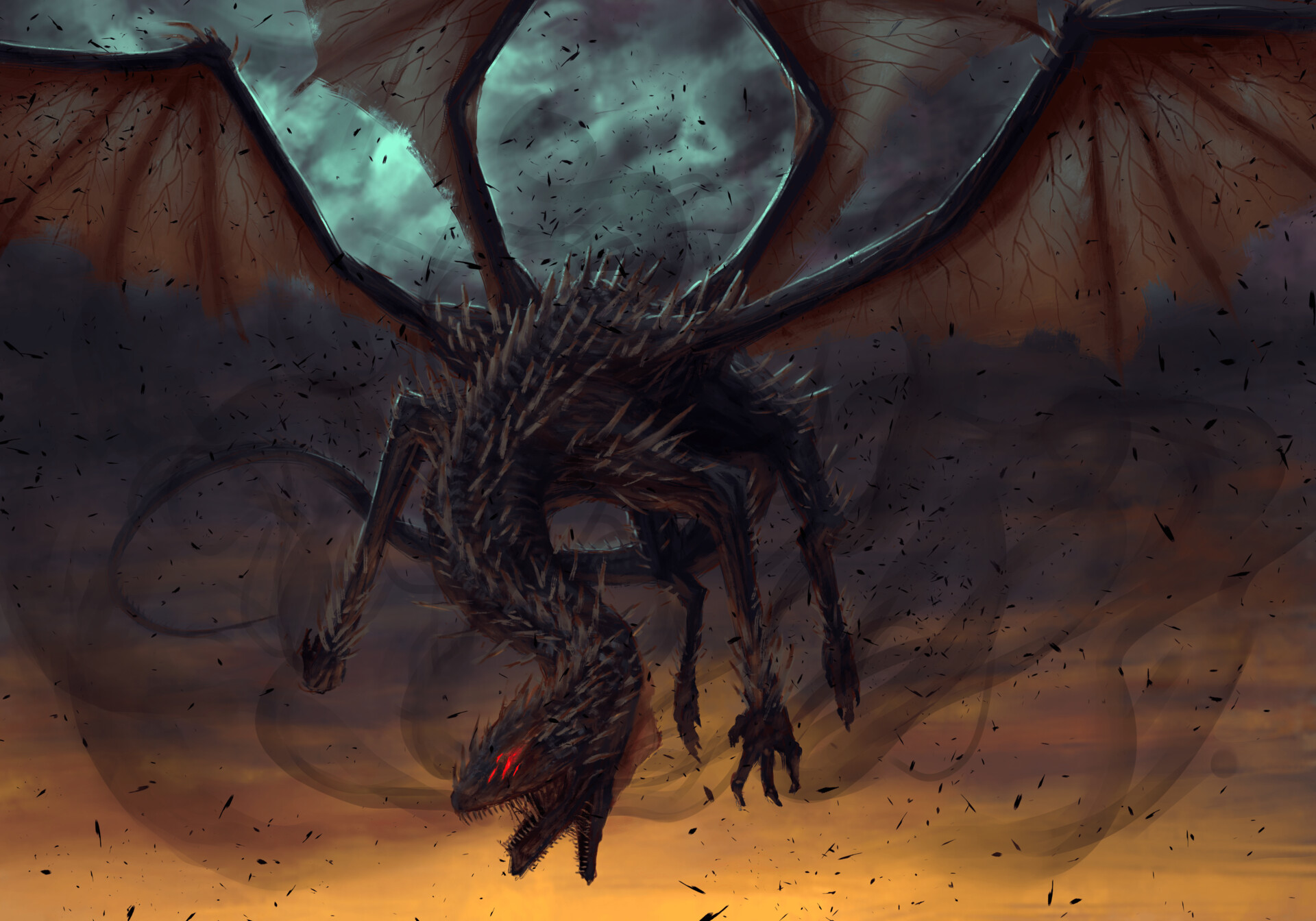 Download Fantasy Dragon HD Wallpaper by Leon Jaume