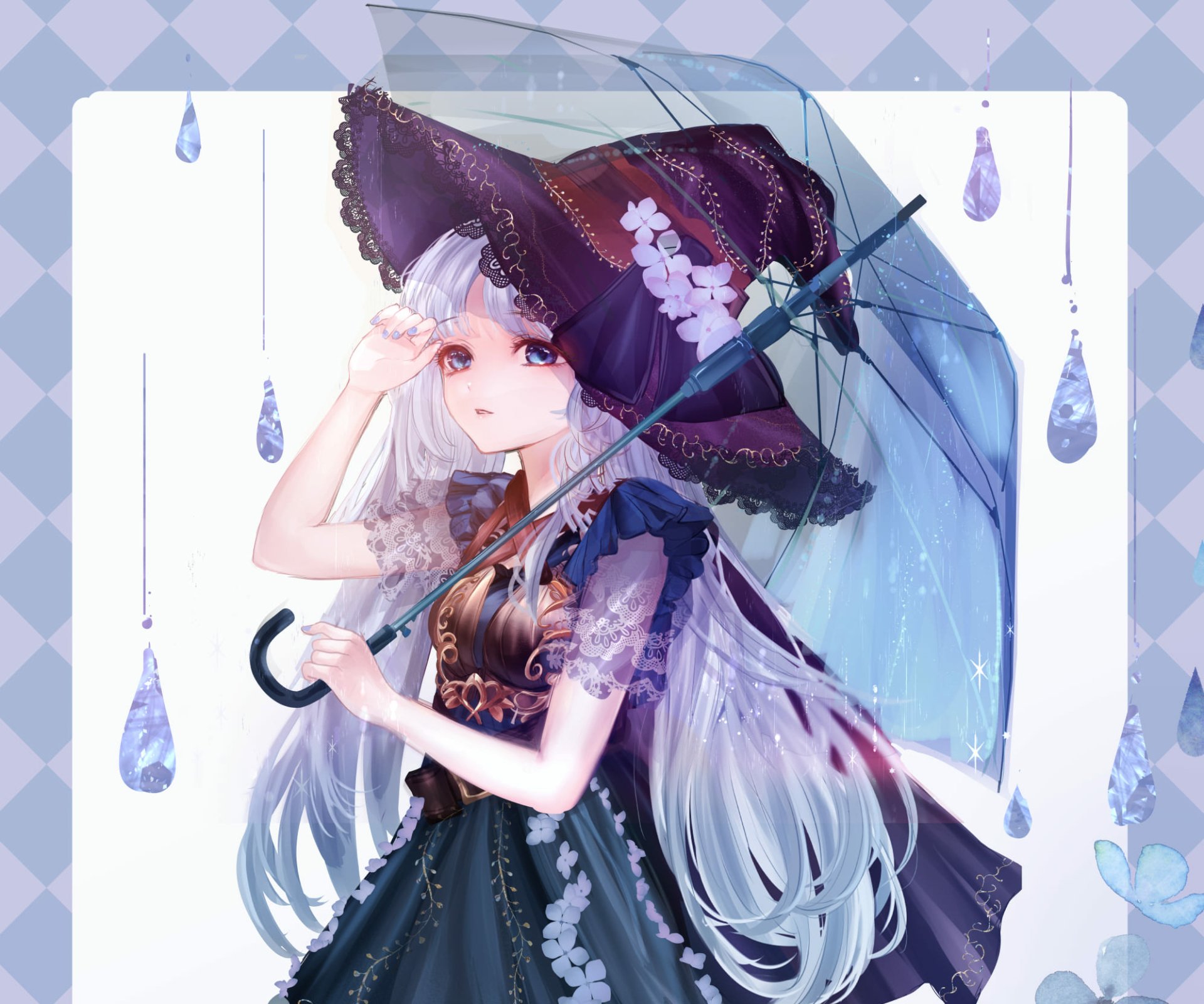 Download Witch Anime Girl Anime Girl HD Wallpaper