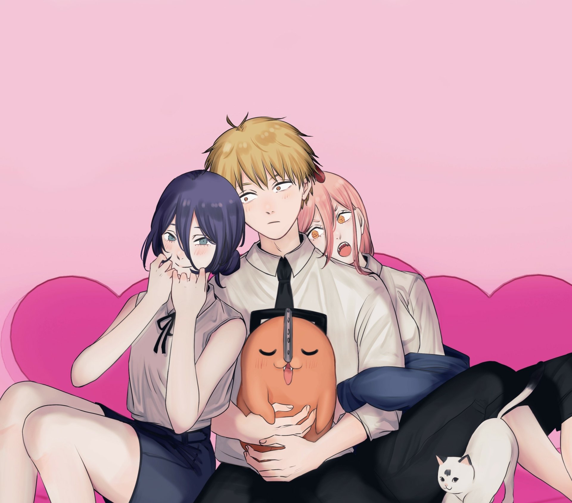 Download Pochita (Chainsaw Man) Makima (Chainsaw Man) Denji (Chainsaw Man) Reze (Chainsaw Man ...