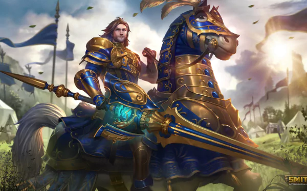 Download Lancelot (Smite) Video Game Smite 4k Ultra HD Wallpaper