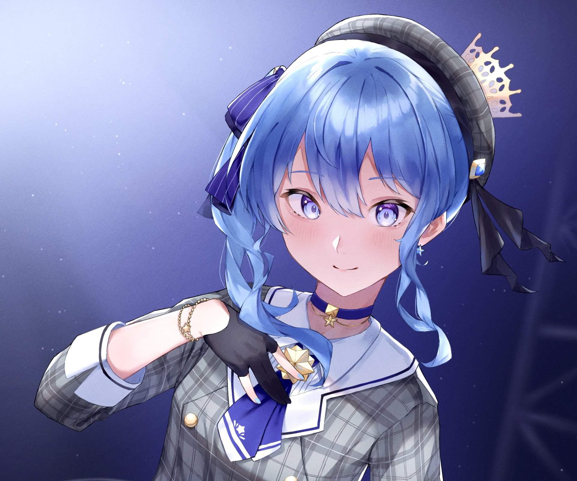 Download Hololive Hoshimachi Suisei Anime Virtual Youtuber HD Wallpaper ...