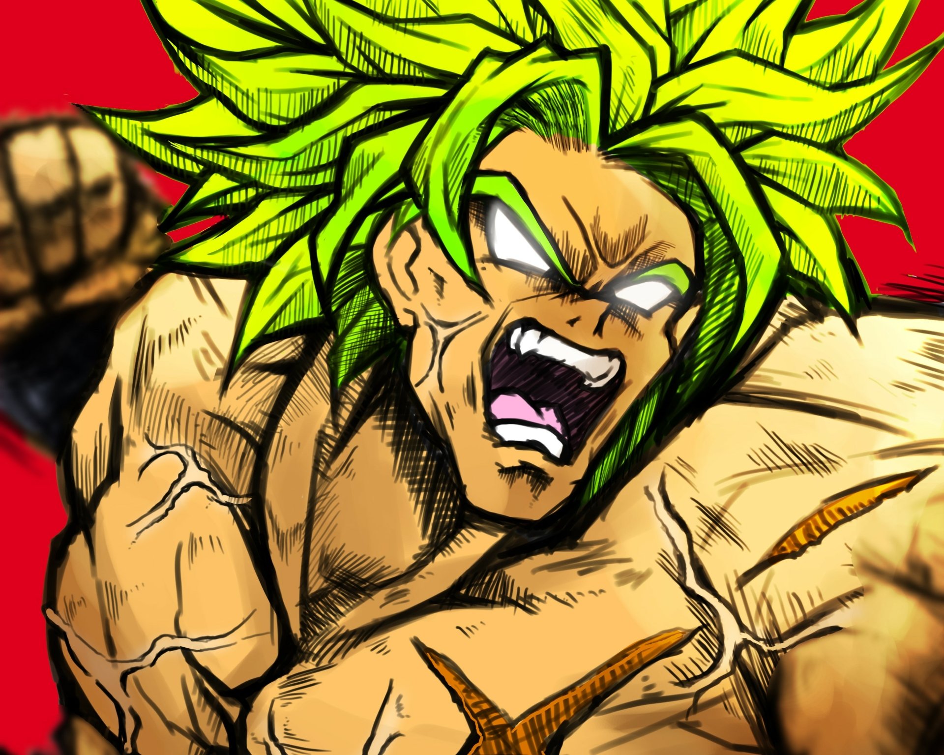 Download Broly (Dragon Ball) Anime Dragon Ball Rage Anime HD Wallpaper ...