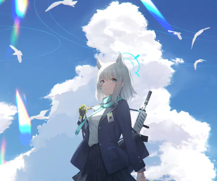 Shiroko Sunaookami - Desktop Wallpapers, Phone Wallpaper, PFP, Gifs ...