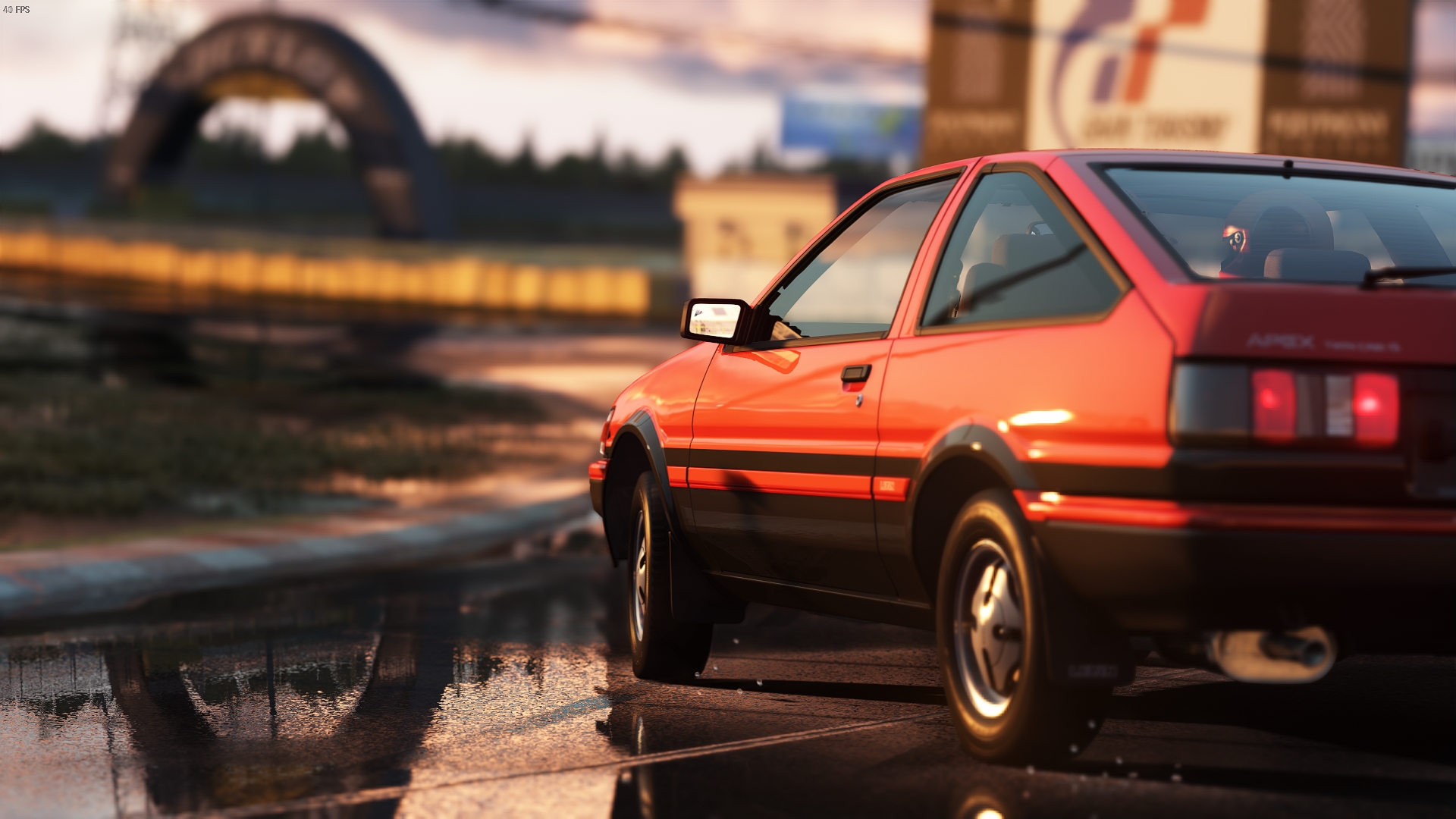 Assetto Corsa Toyota Levin Tsukuba Circuit by Wildart89