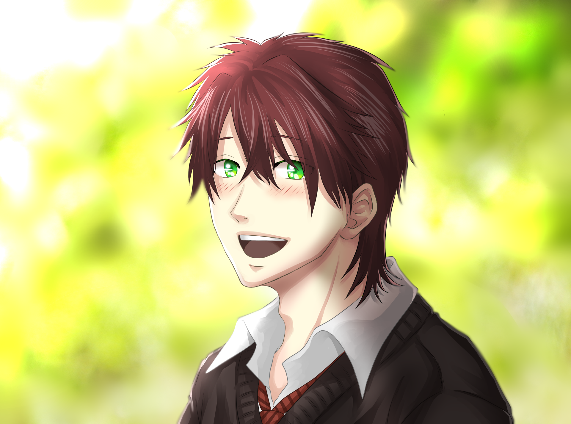 Download Anime Yarichin Bitch Club 4k Ultra HD Wallpaper by 綾子