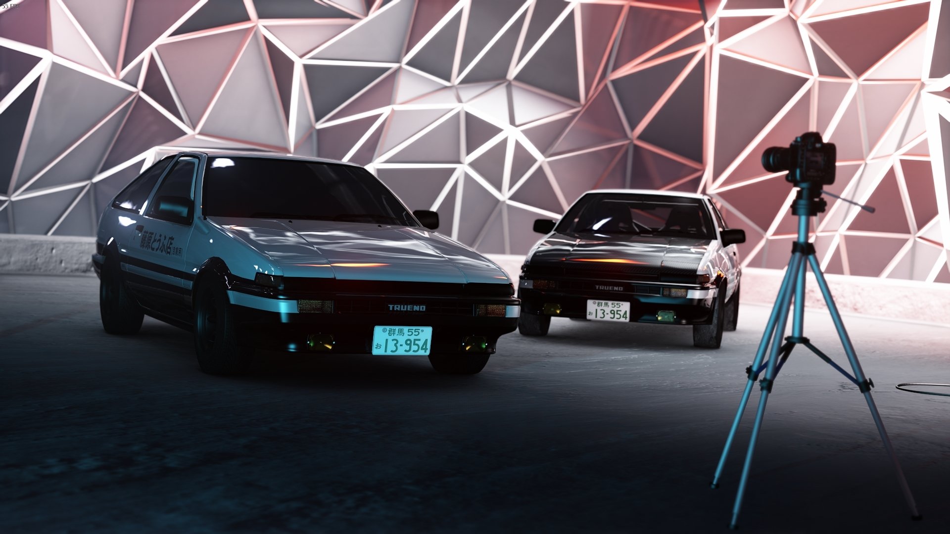 Assetto Corsa Initial D AE86 Collection by Wildart89