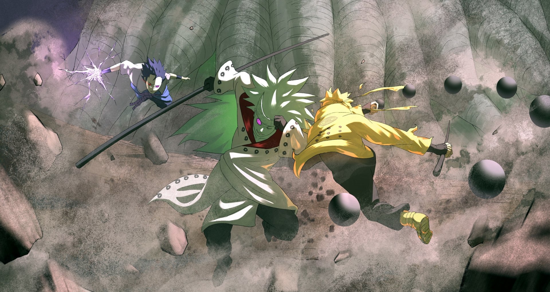 Download Naruto Uzumaki Madara Uchiha Sasuke Uchiha Anime Naruto Naruto ...