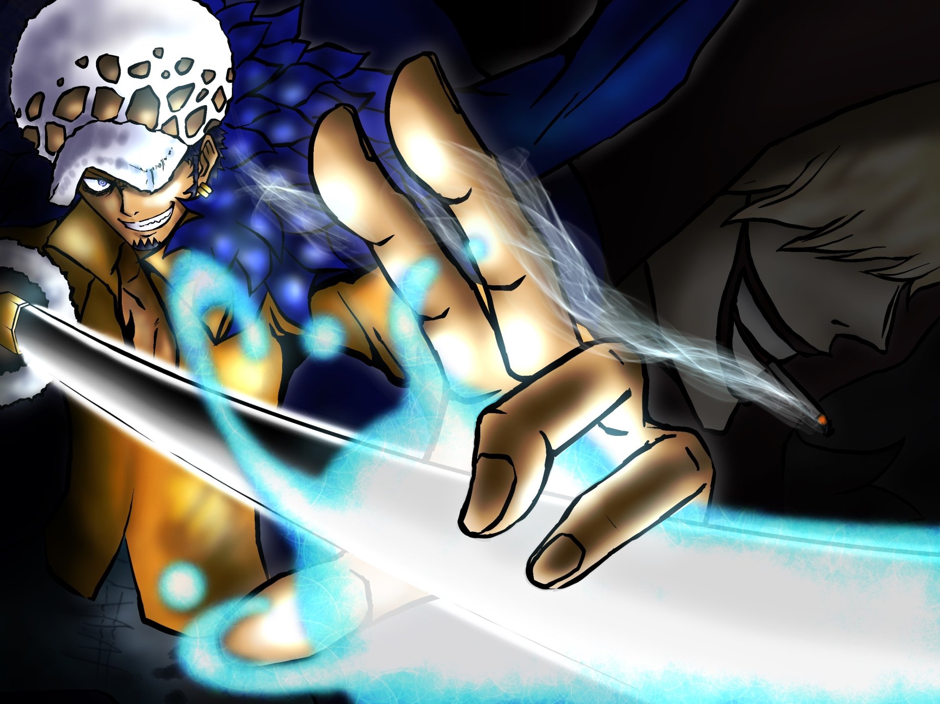 Download Trafalgar Law Anime One Piece HD Wallpaper by きゅう | 2732x2048 ...