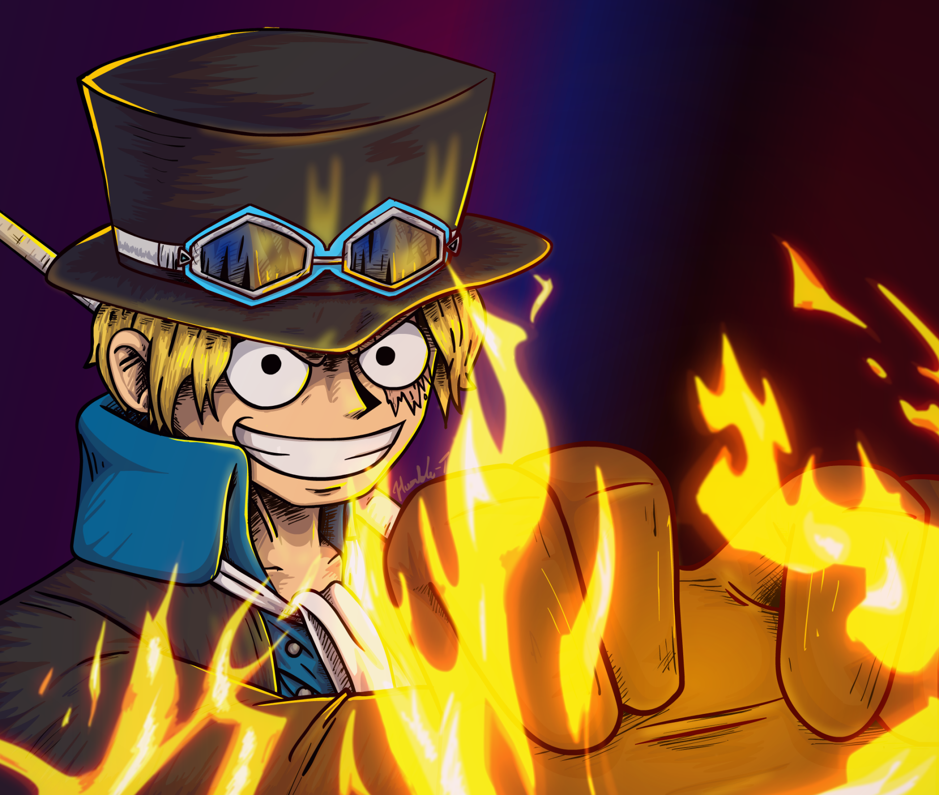 Download Sabo (One Piece) Anime One Piece HD Wallpaper by Humble-T