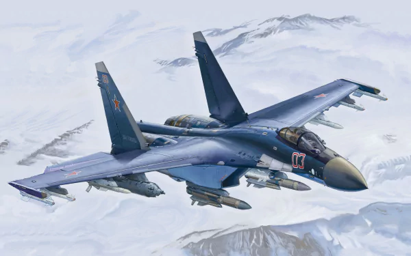 [50+] Sukhoi Su-35 Wallpapers