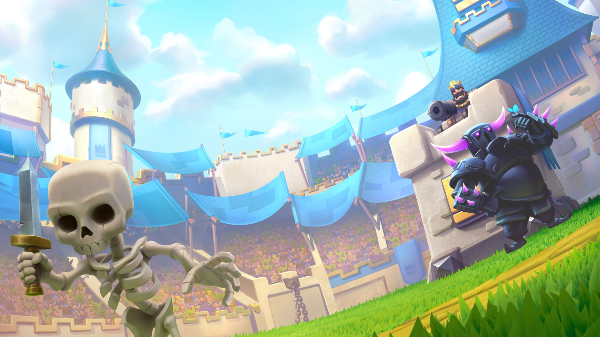 Download Video Game Clash Royale HD Wallpaper