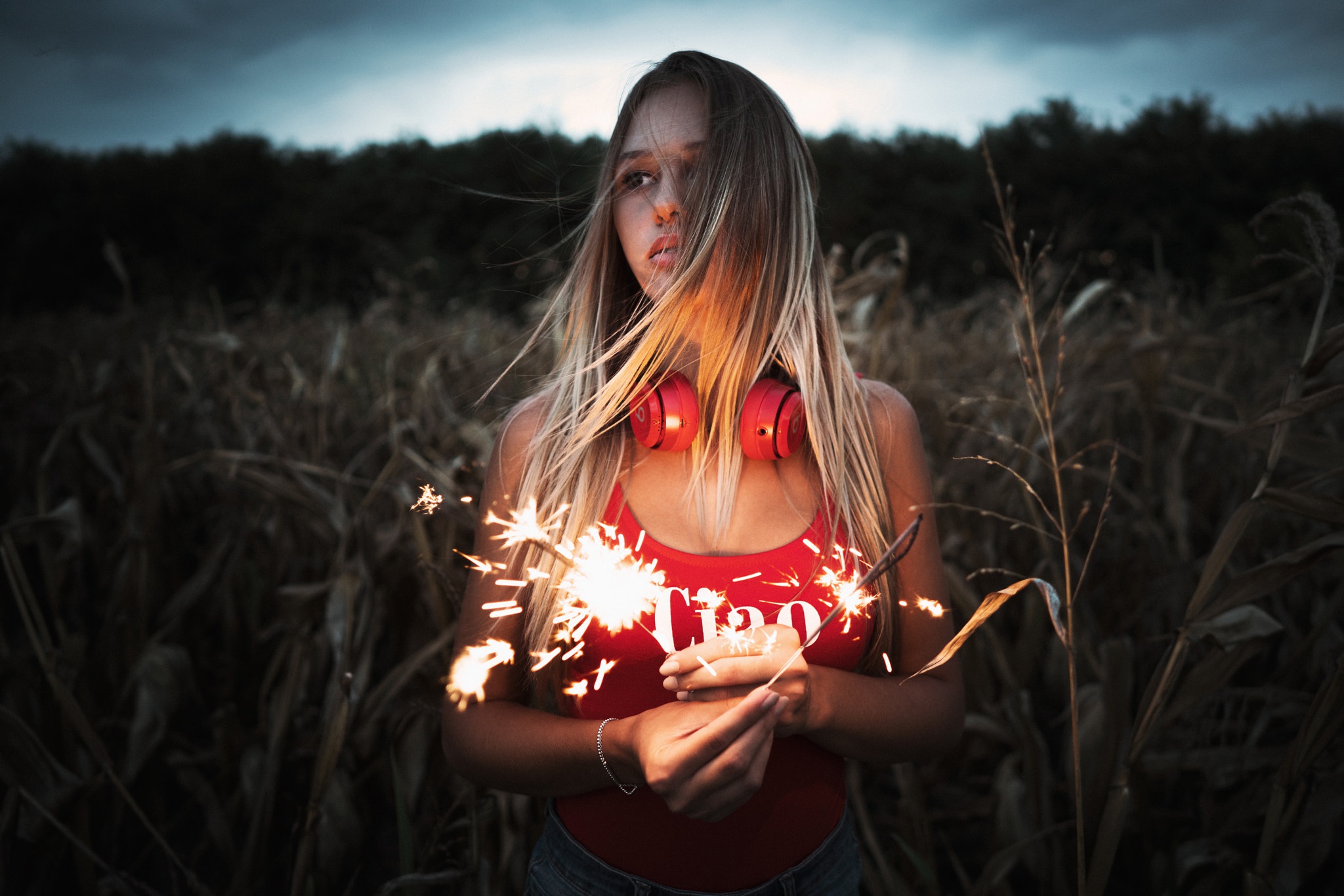 Elegant HD Model Wallpaper by Paul Toma