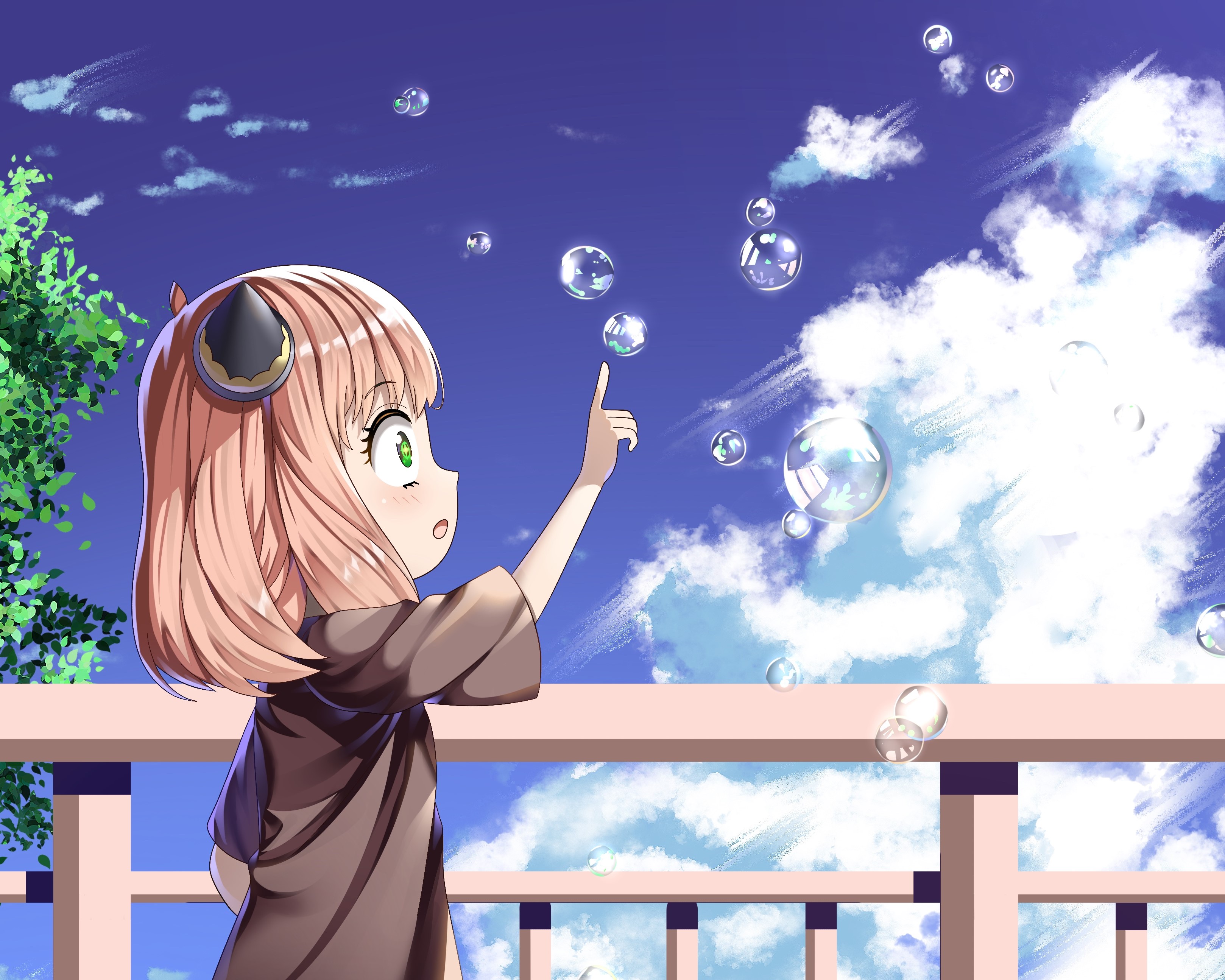 Anya Forger Dreamscape – HD Spy x Family Anime Wallpaper by theeditorpanda