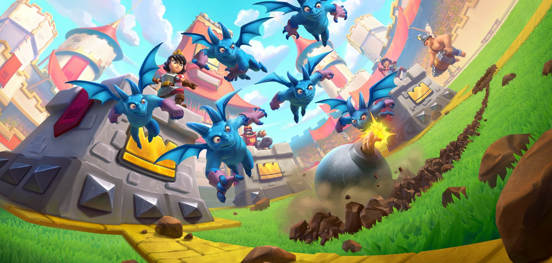 Download Video Game Clash Royale HD Wallpaper