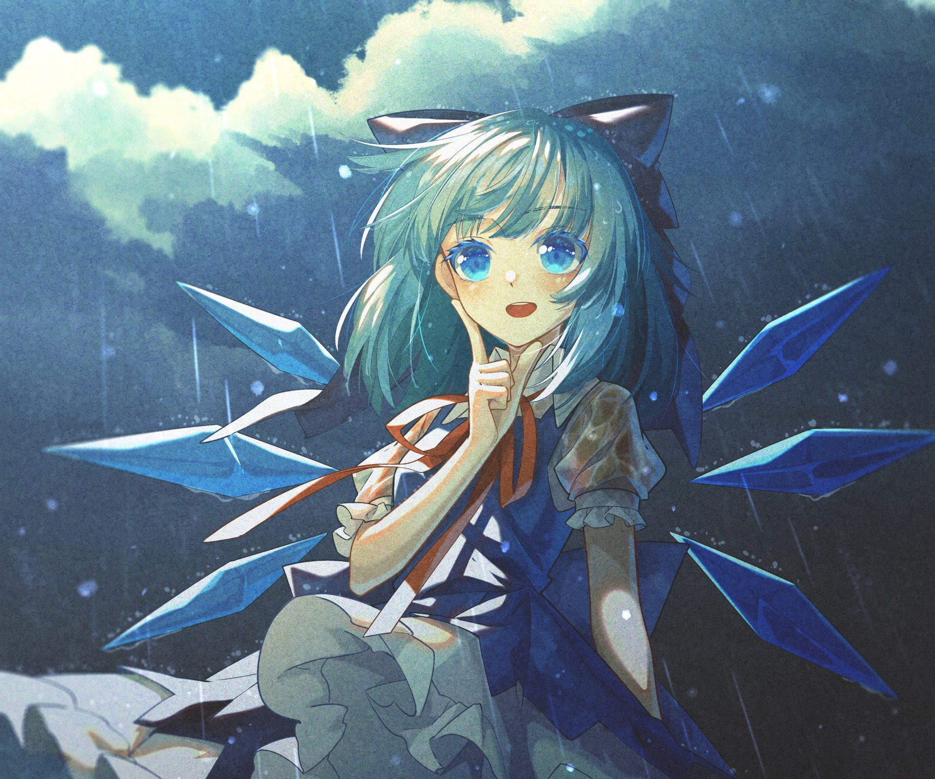 Cirno - 2K Quad HD Ice Fairy Wallpaper (Touhou) | 2894x2412 | Wallpaper ...