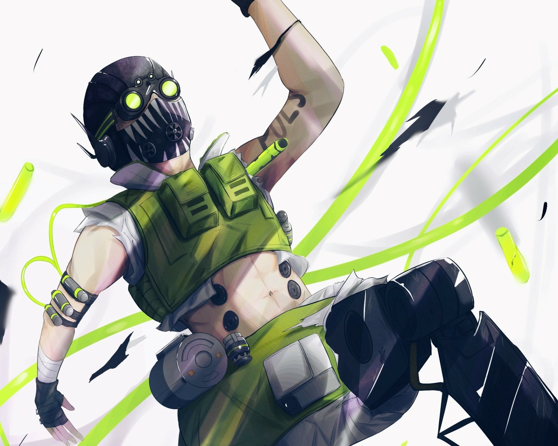 Download Octane (Apex Legends) Video Game Apex Legends HD Wallpaper by ゾテ