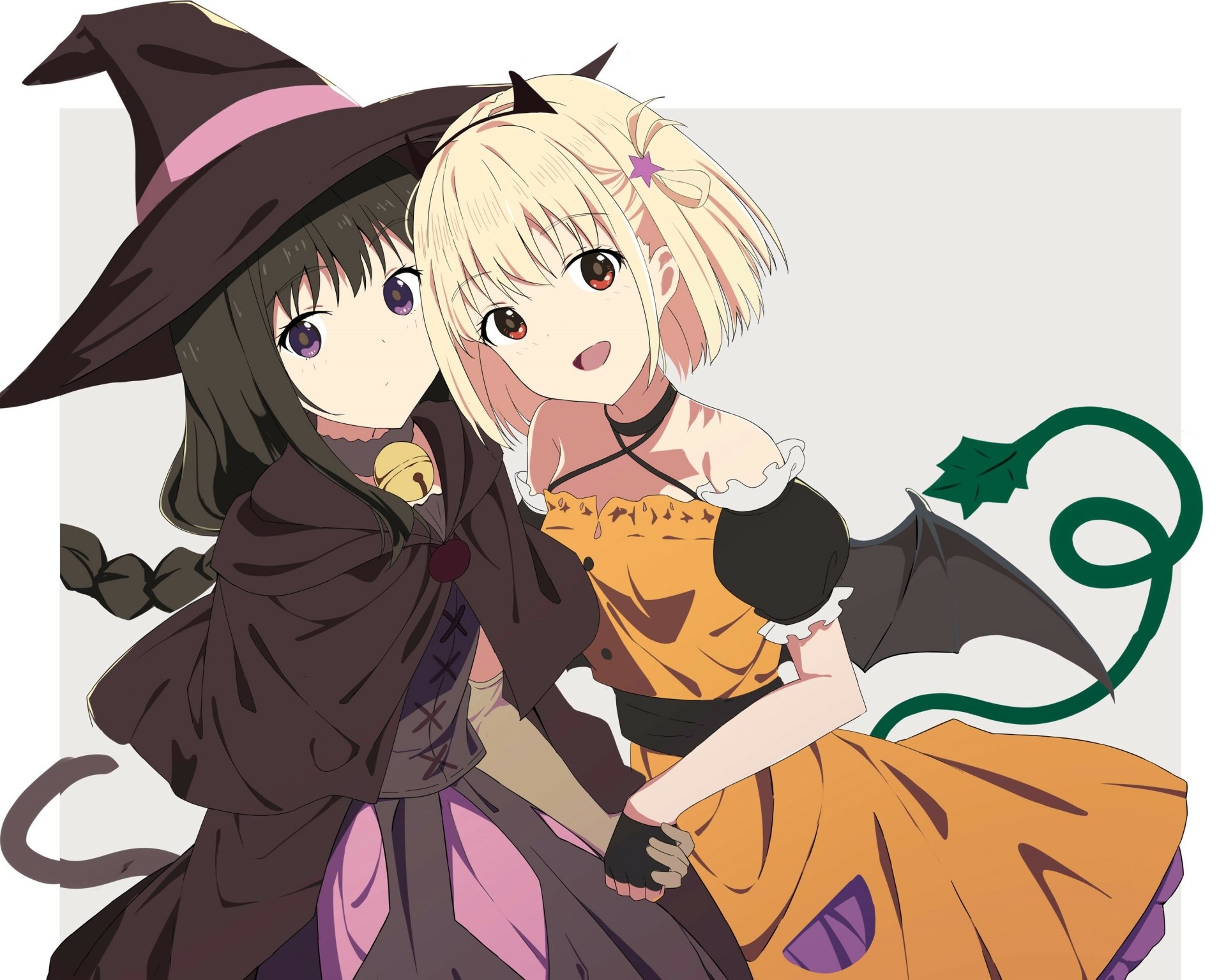 Lycoris Recoil HD: Chisato & Takina Anime Magic by soha | 2865x2291 ...