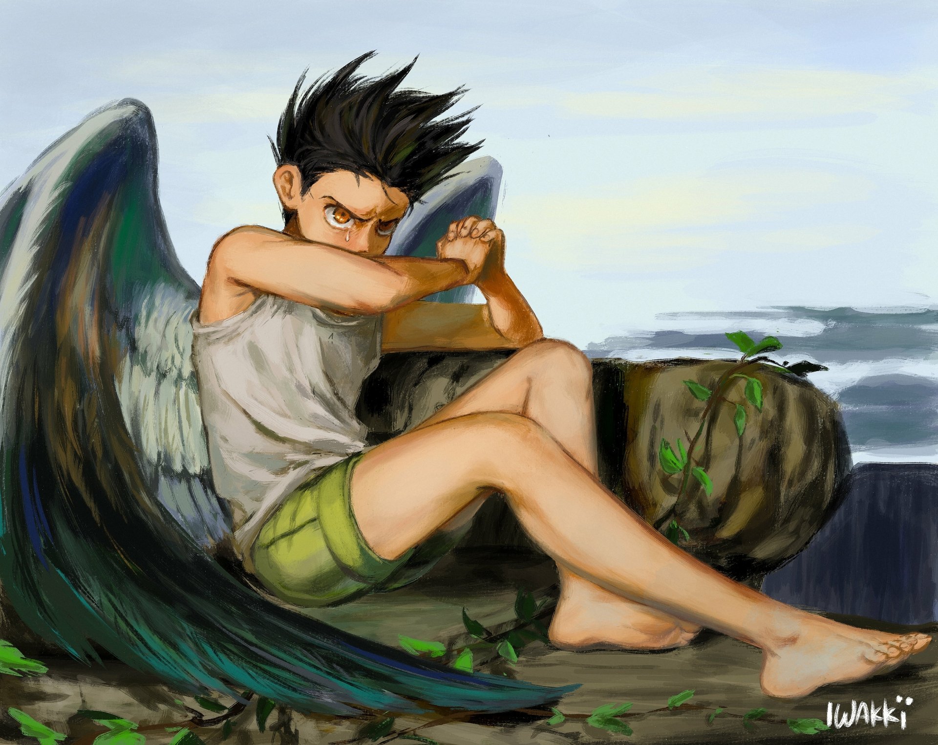 Gon Freecss Angel Wings – Hunter x Hunter 4K Ultra HD Anime Wallpaper ...