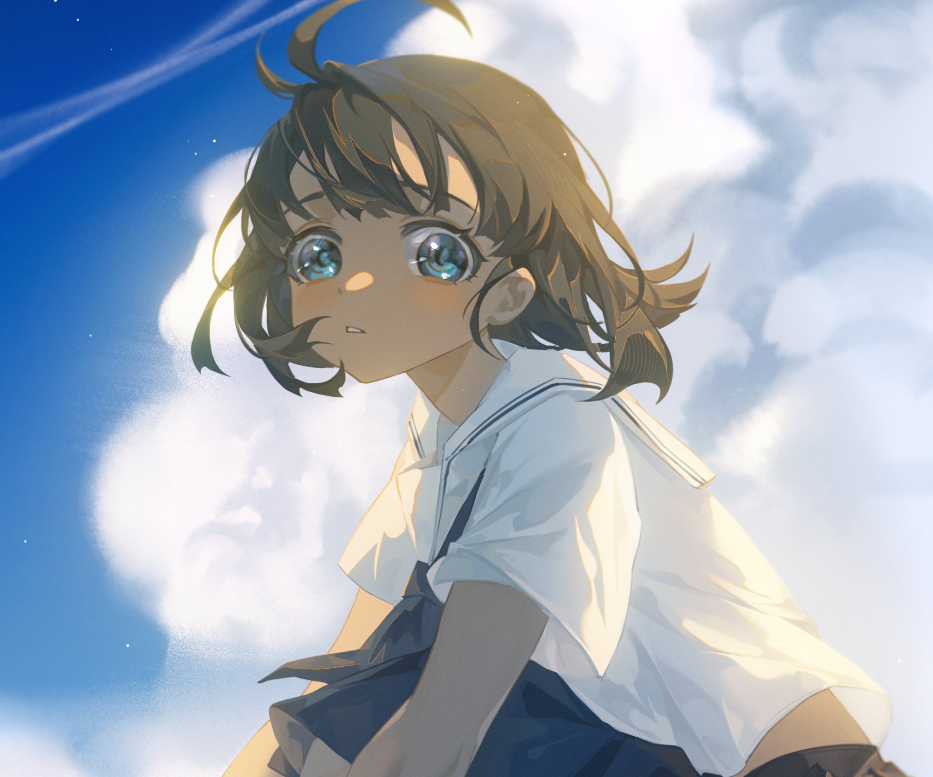 Download Mio Kofune Anime Summer Time Rendering HD Wallpaper