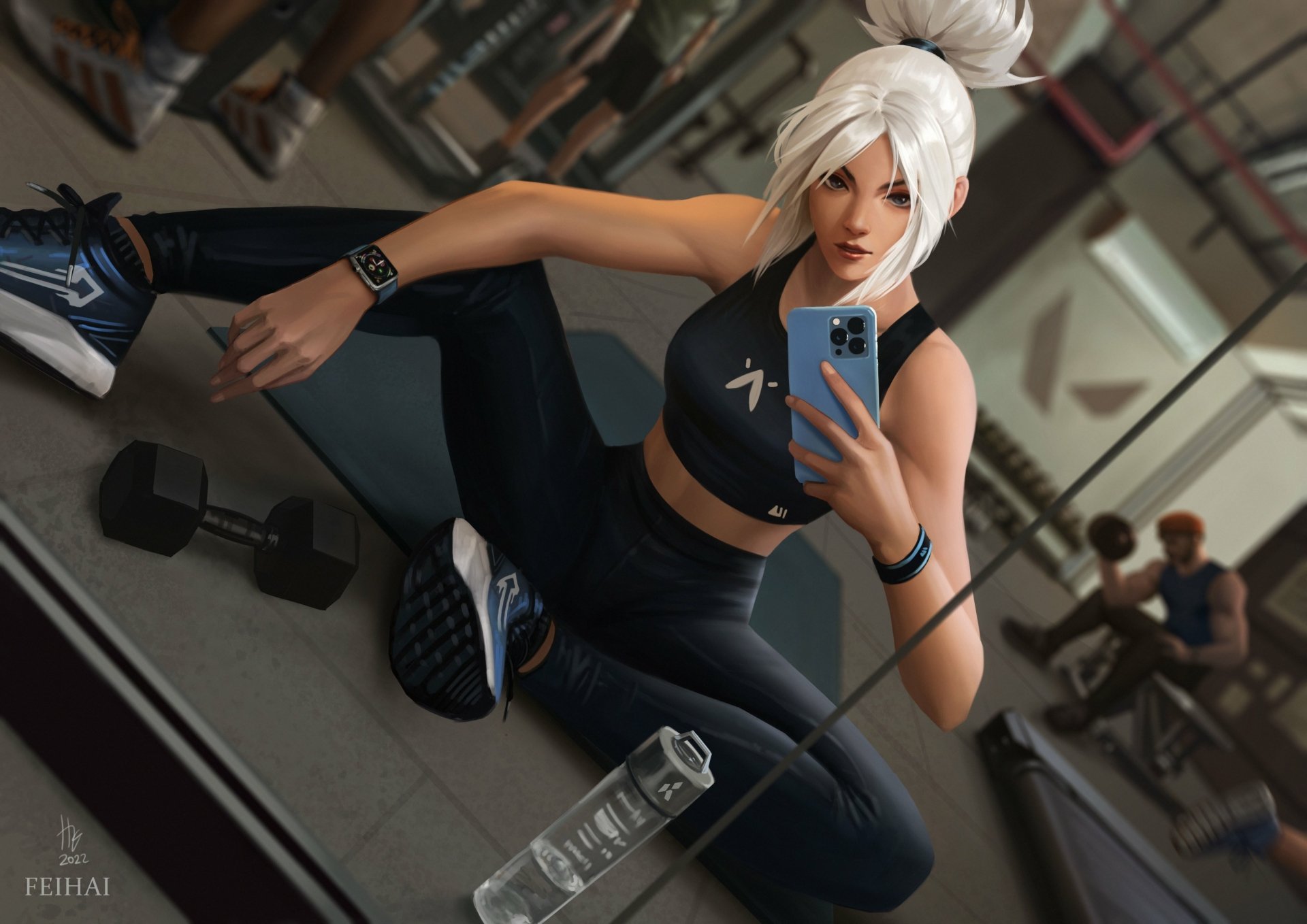 Jett Valorant 4K Ultra HD: Dynamic Video Game Wallpaper by FeiHai