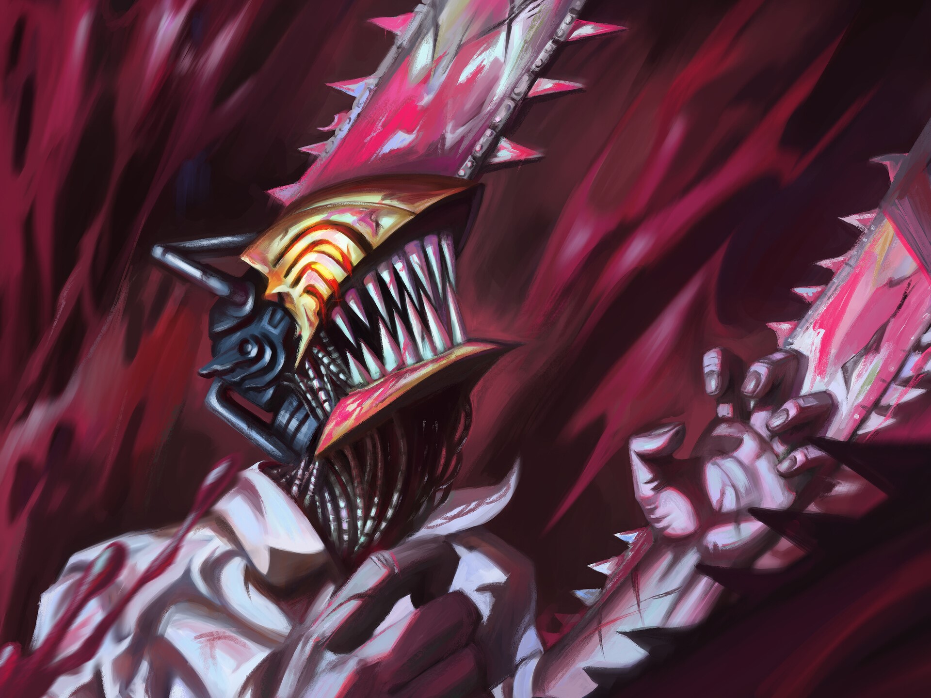 Download Denji (Chainsaw Man) Anime Chainsaw Man HD Wallpaper by Kevin ...