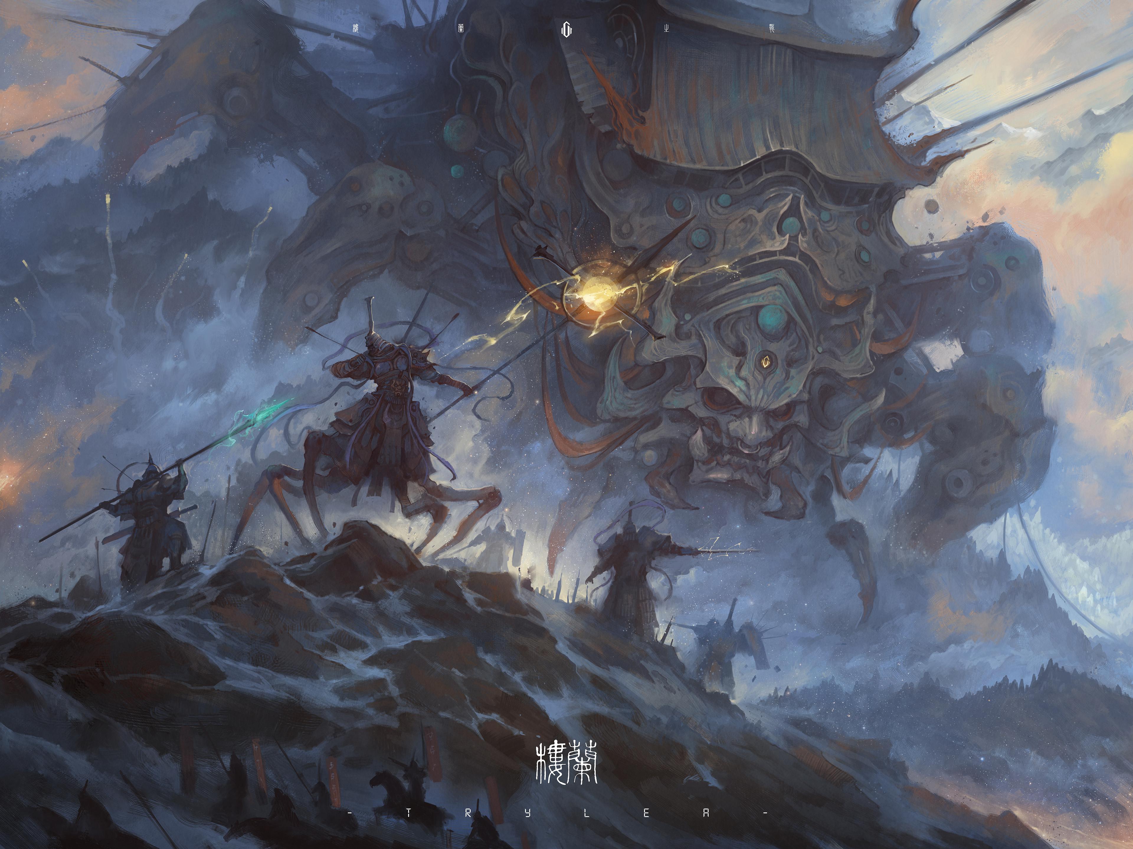 Download Fantasy Creature 4k Ultra HD Wallpaper by CAI ZHICHAO