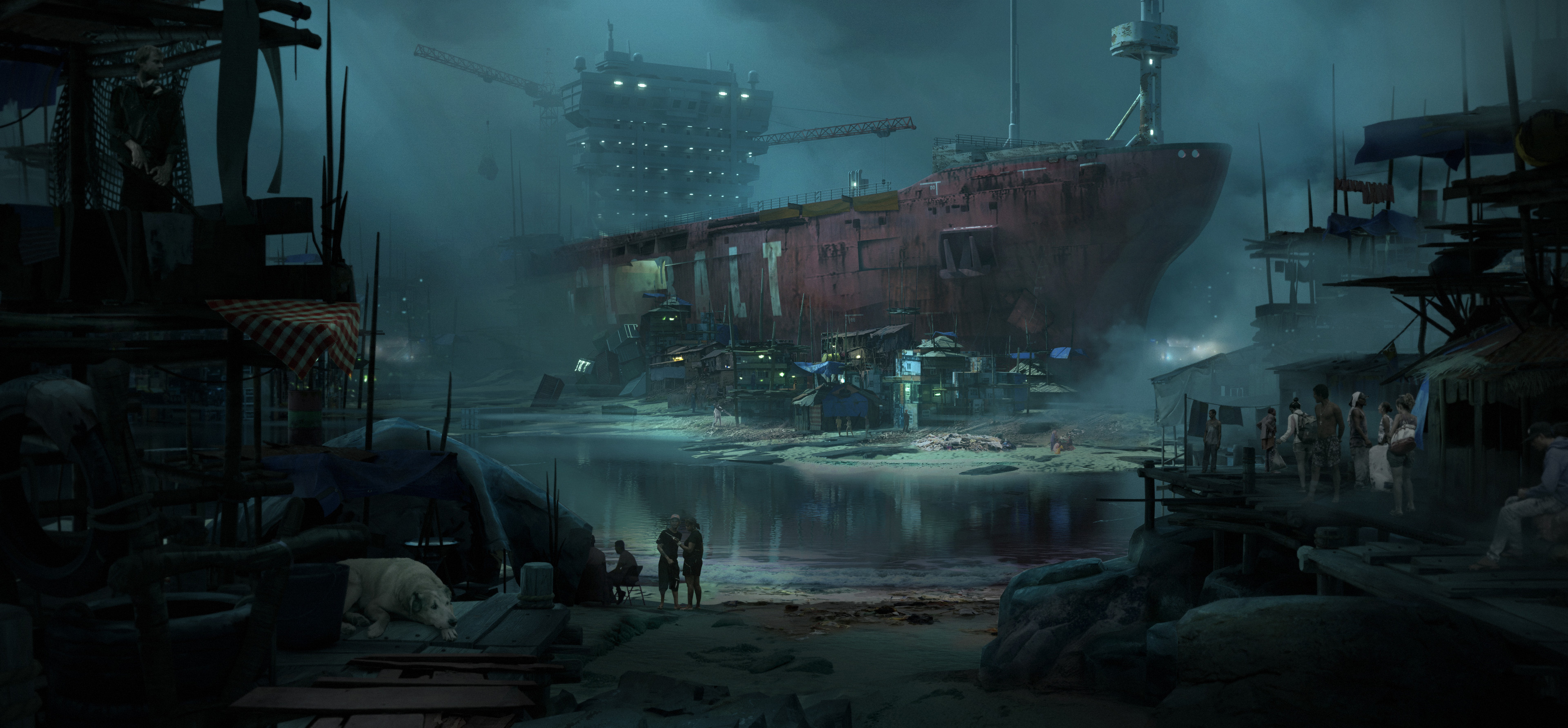 Download Sci Fi Post Apocalyptic HD Wallpaper by Lucas Oliveira
