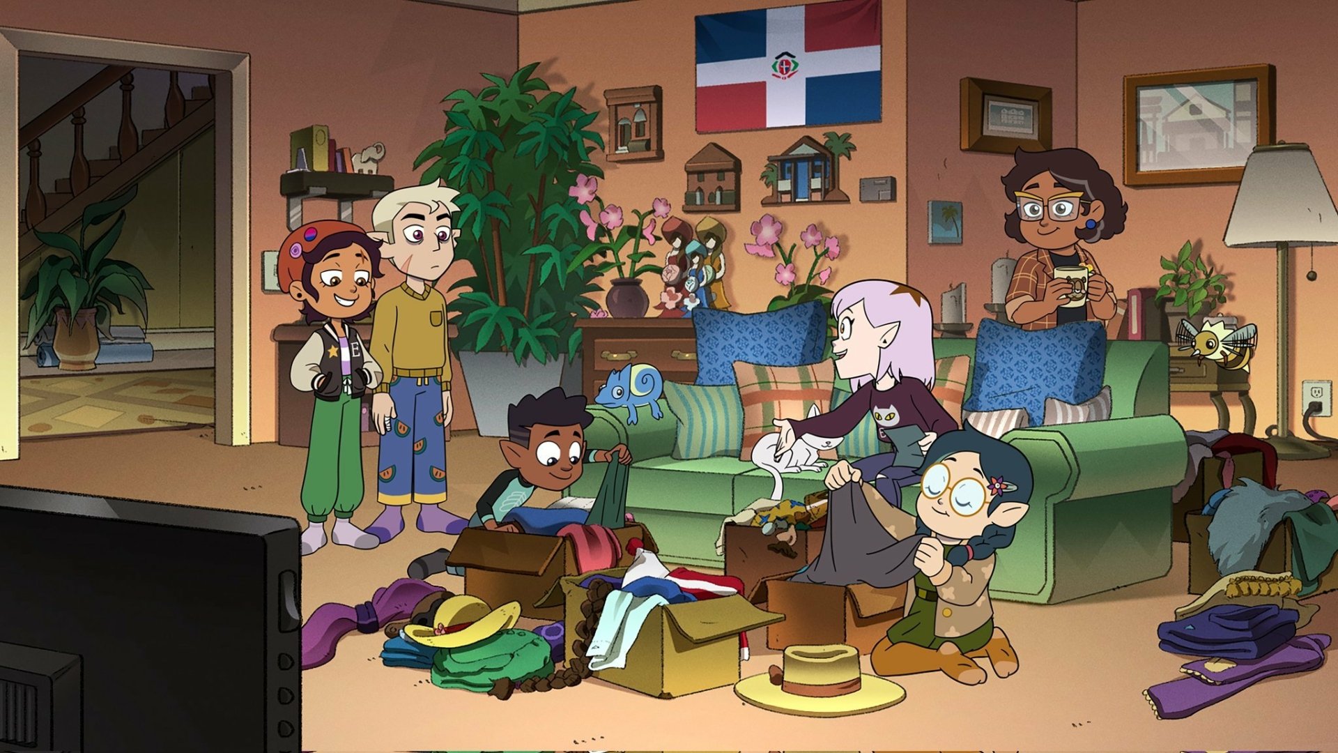 The Owl House HD Wallpaper – Cozy Moments with Friends