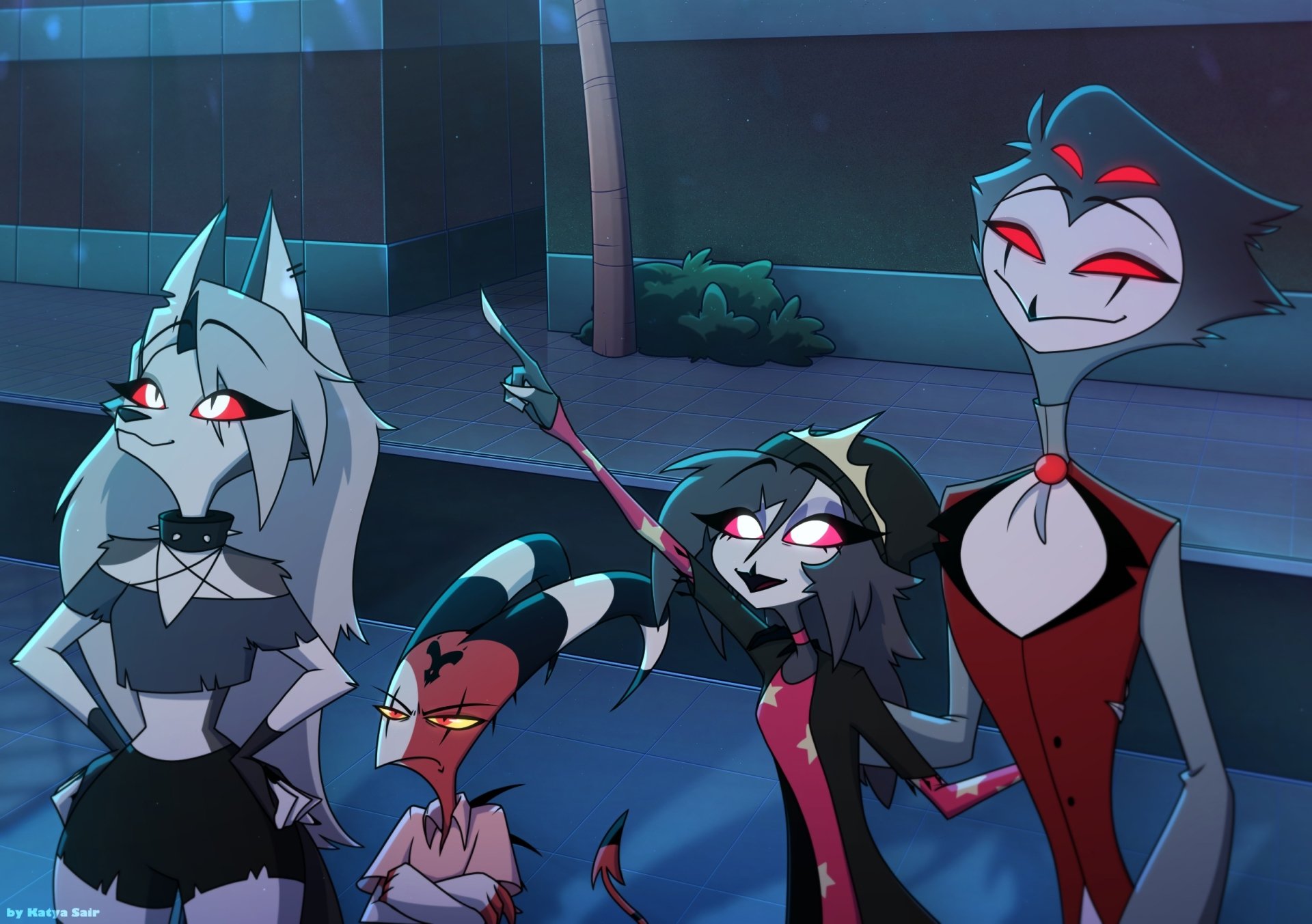 Helluva Boss HD Wallpaper – Vibrant TV Show Spotlight