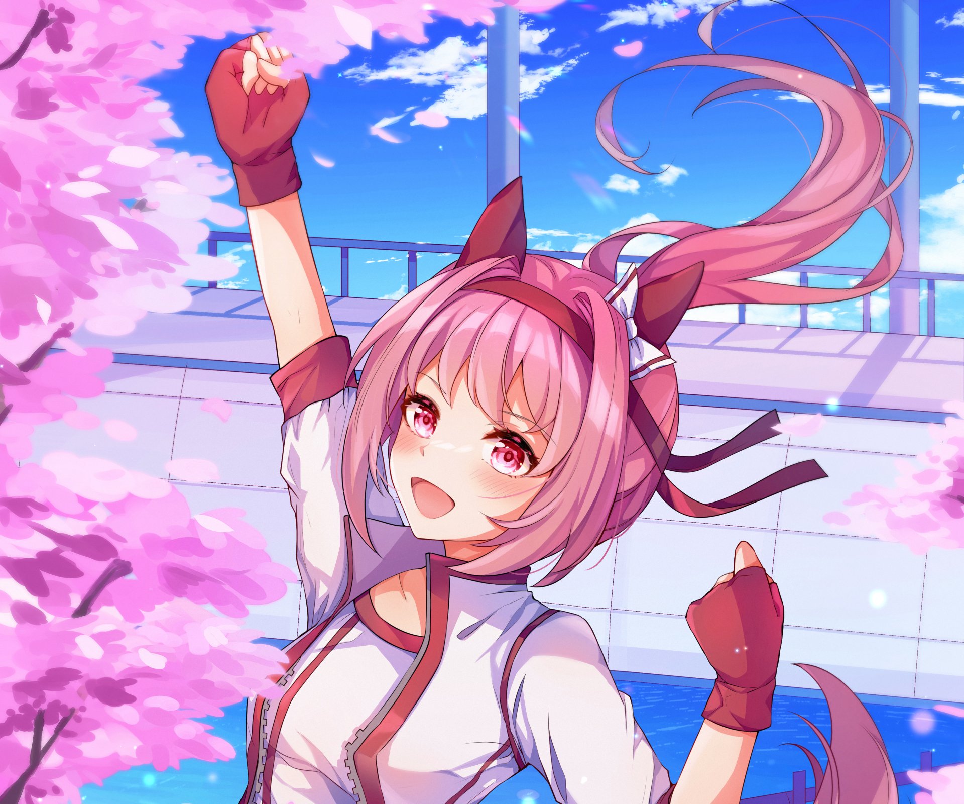 Download Haru Urara Anime Uma Musume: Pretty Derby HD Wallpaper