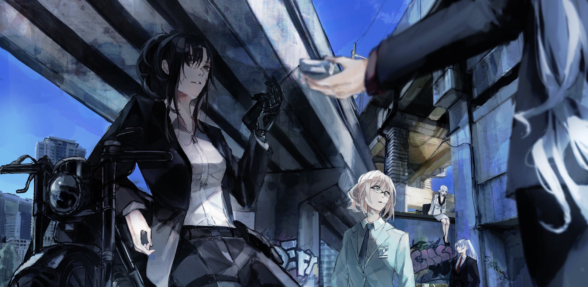 Download Video Game Girls Frontline 4k Ultra HD Wallpaper by sushiwa