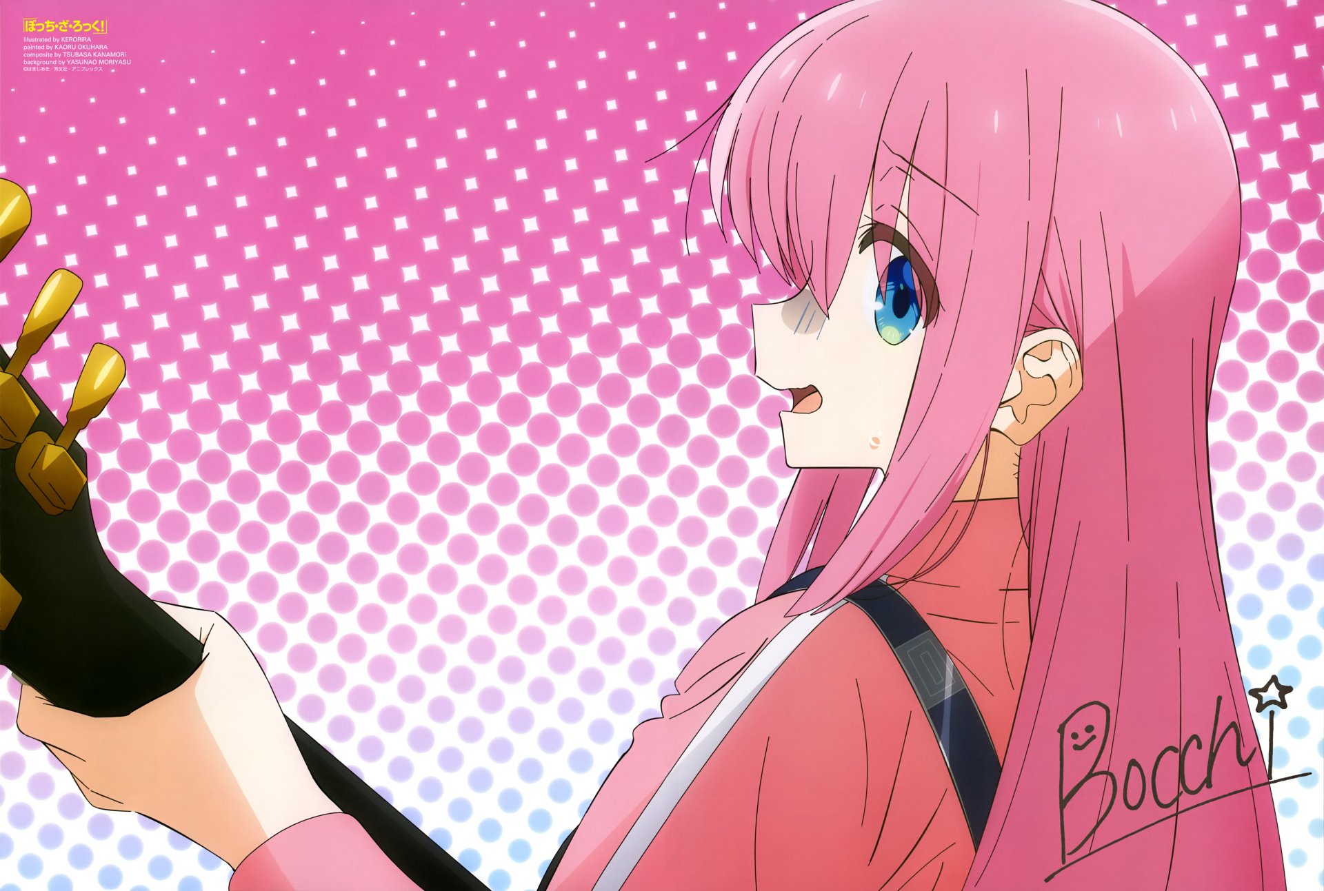 Download Hitori Gotou Anime Bocchi The Rock! 4k Ultra HD Wallpaper