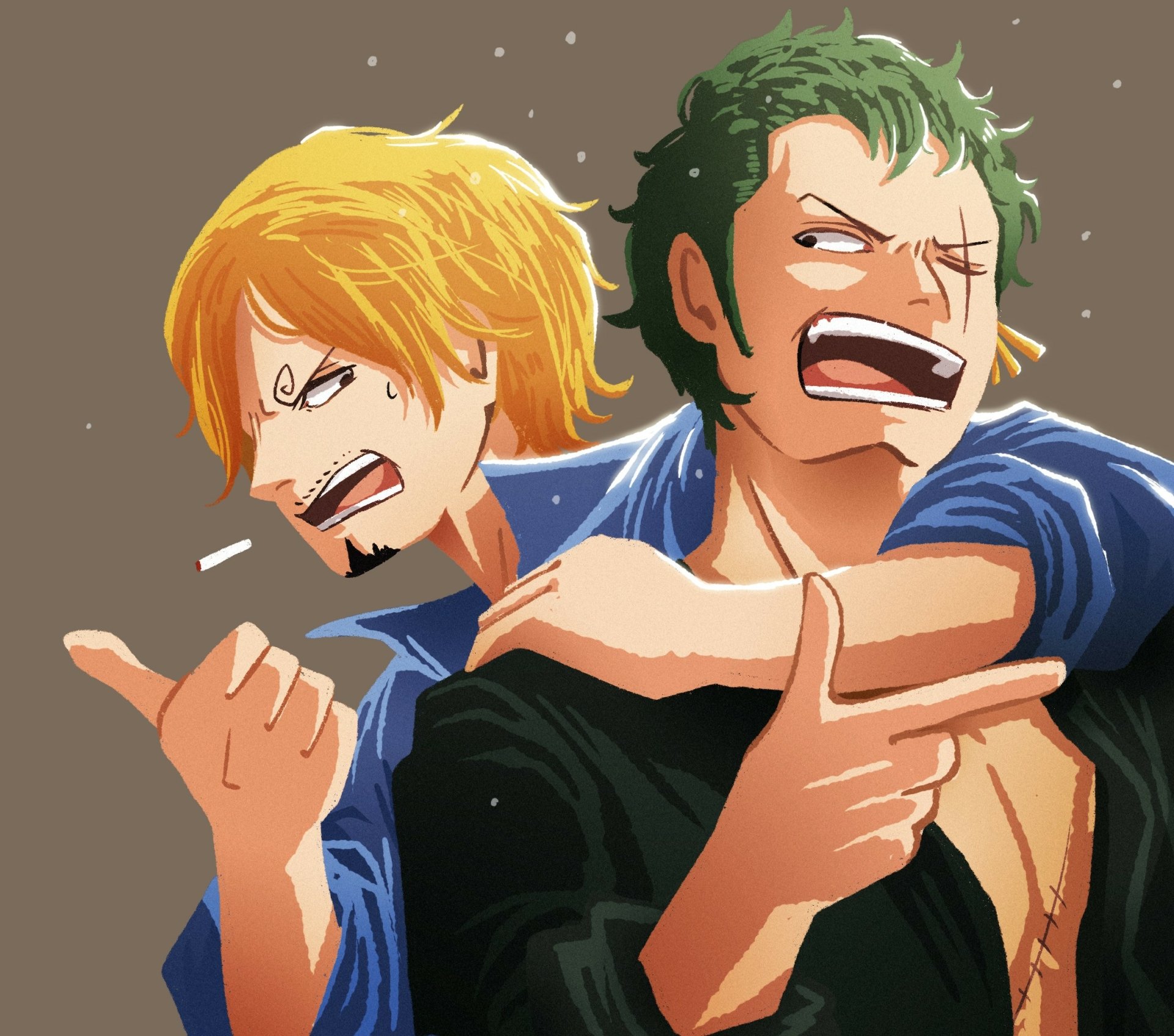 Zoro And Mihawk Yaoi