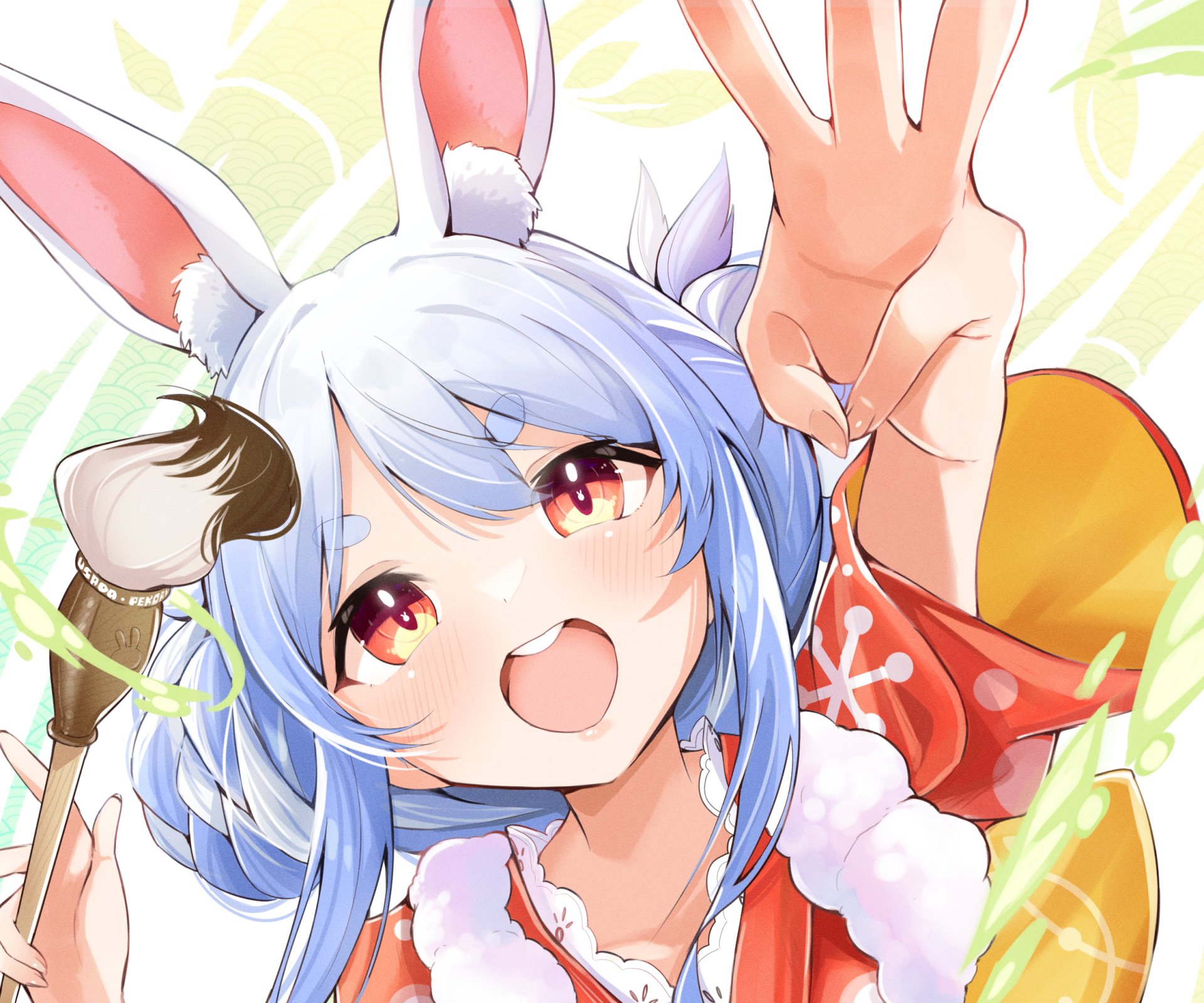 Download Hololive Usada Pekora Anime Virtual Youtuber HD Wallpaper