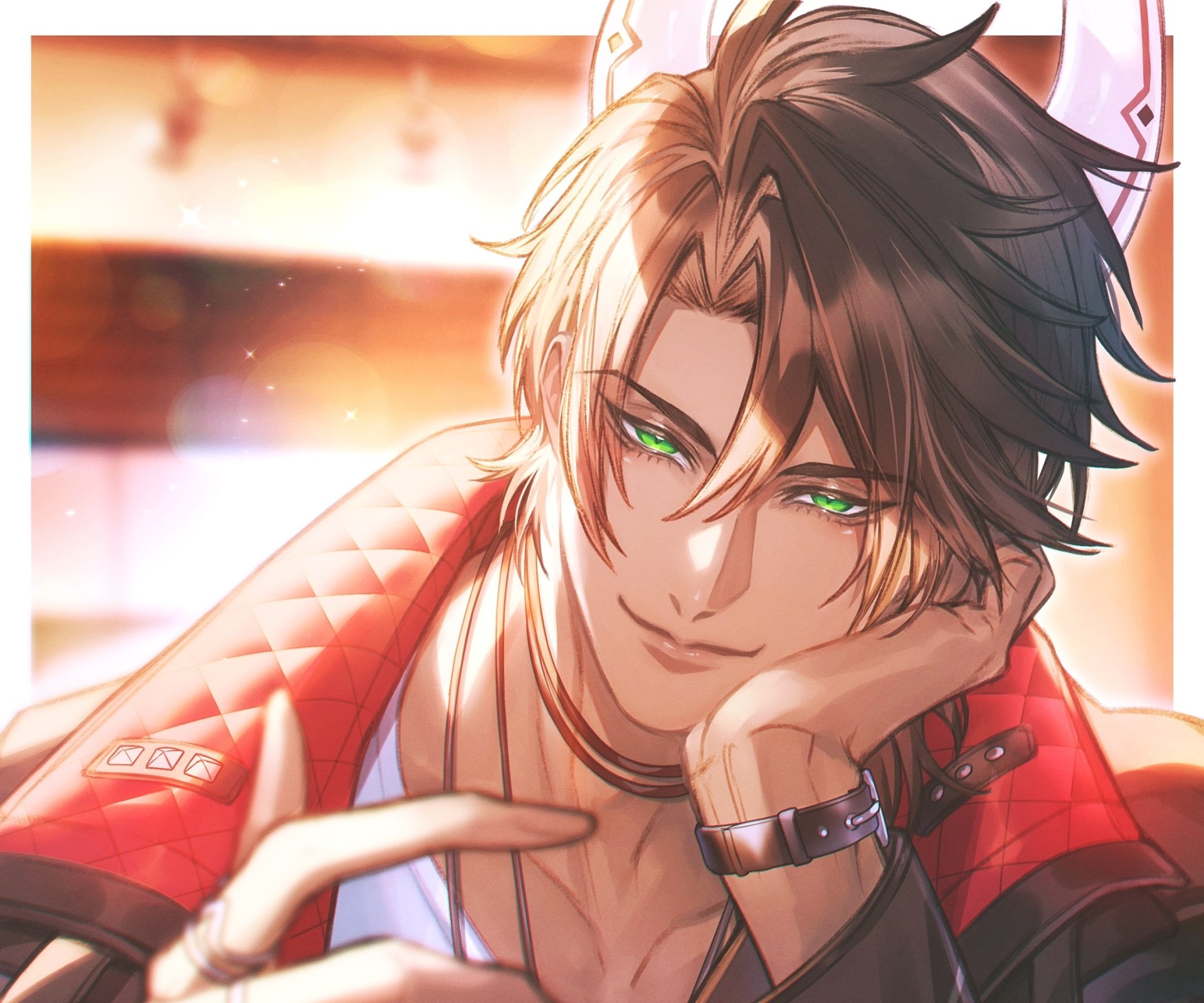 Download Holostars Aragami Ouga Anime Virtual Youtuber HD Wallpaper by ...